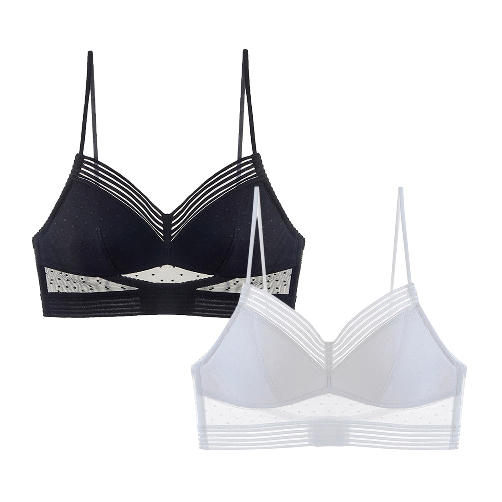 Mixed Colours 2pc Non Steel Ring French Lingerie Sexy Big Backless ...