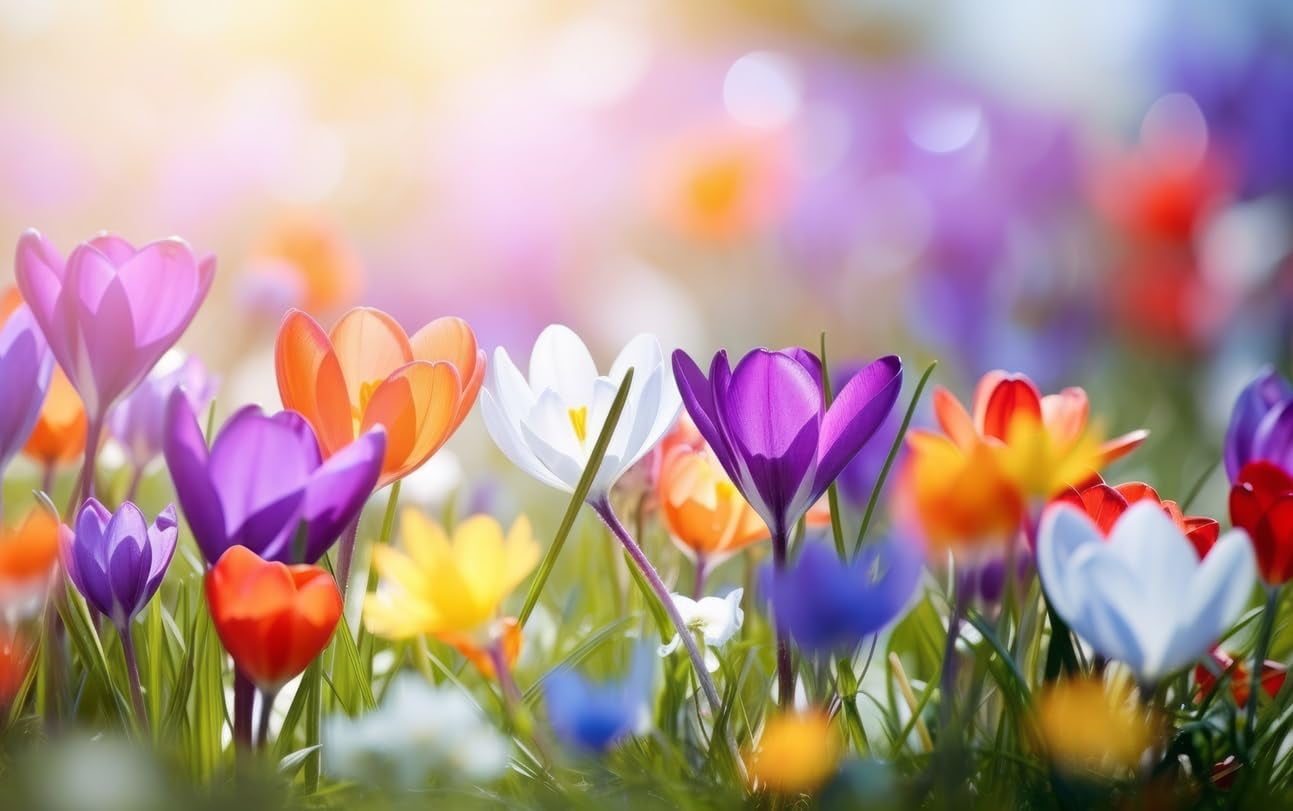 Mixed Crocus Bulbs for Planting - Stunning Early Spring Blooms (20 ...