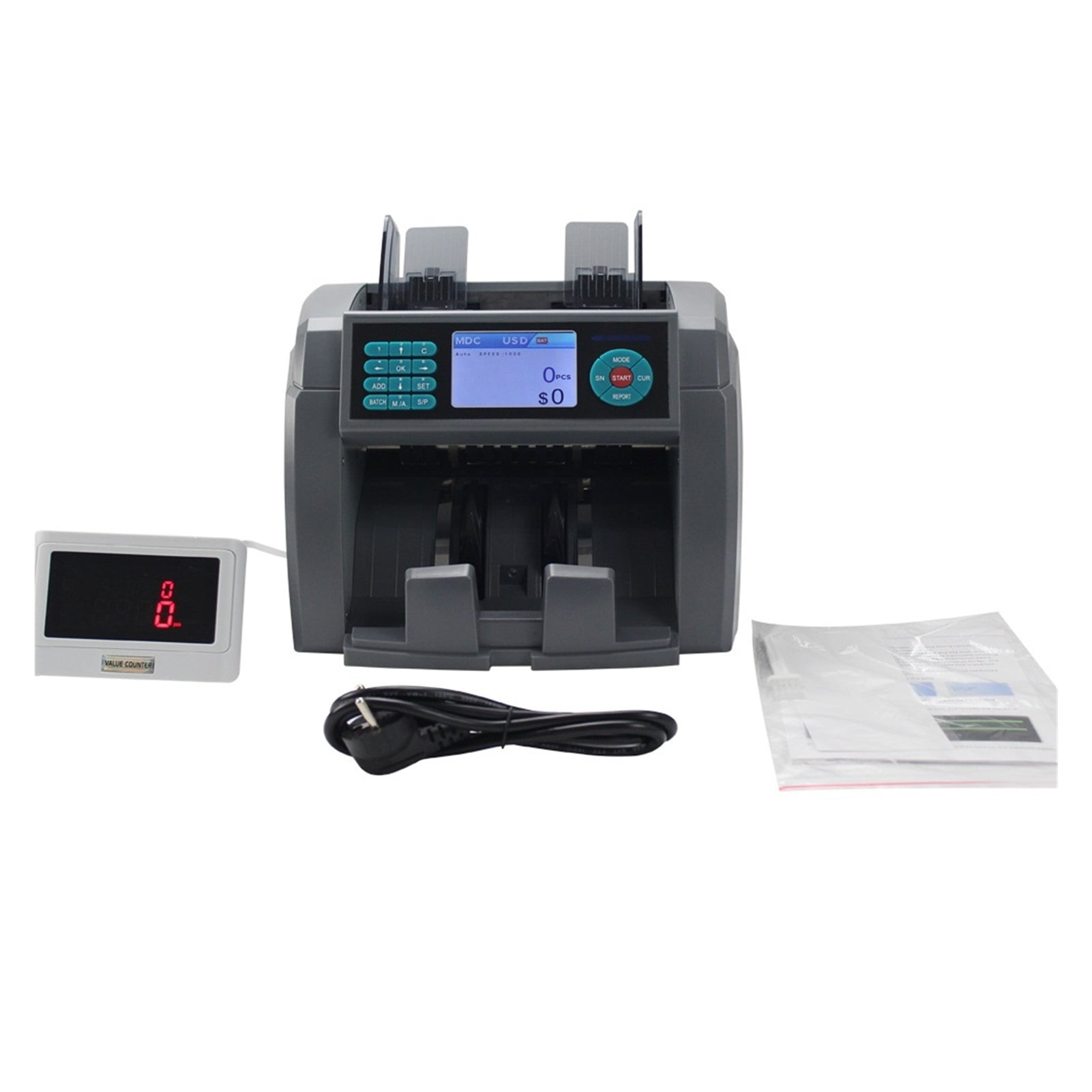 Mixed Denomination Money Counter Machine Mix Value Money Counter ...