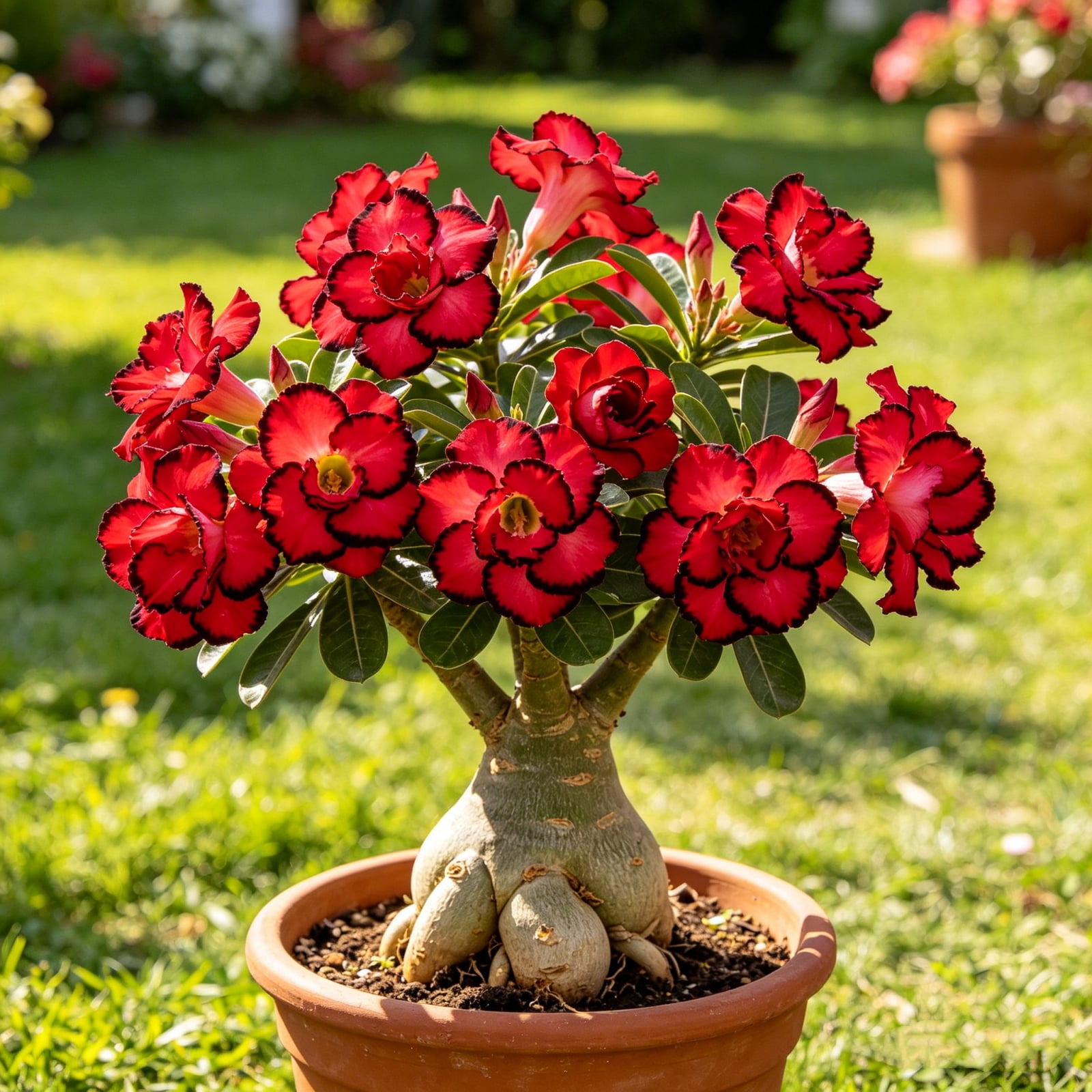 Mixed Desert Rose For Planting-(Non-Artificial)-Exquisite Variegated ...