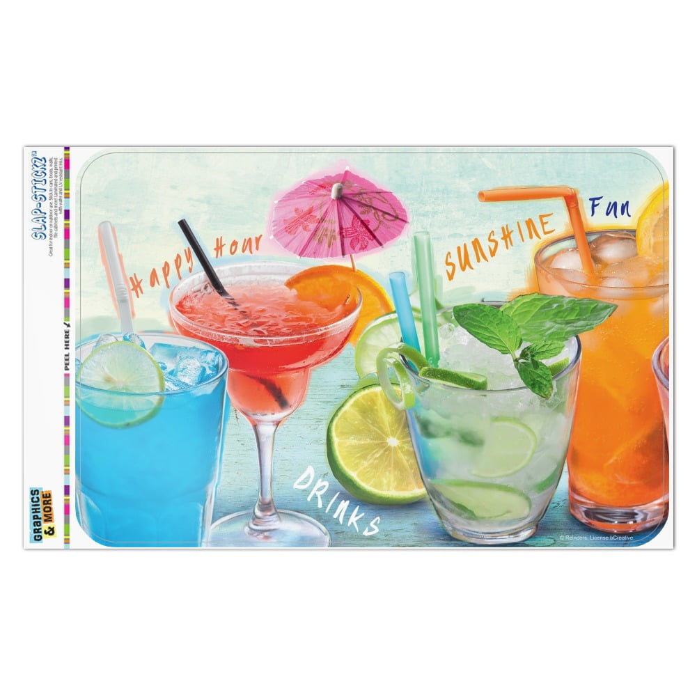 Mixed Drinks Sunshine Summer Fun Happy Hour Tropical Beach Vacation ...
