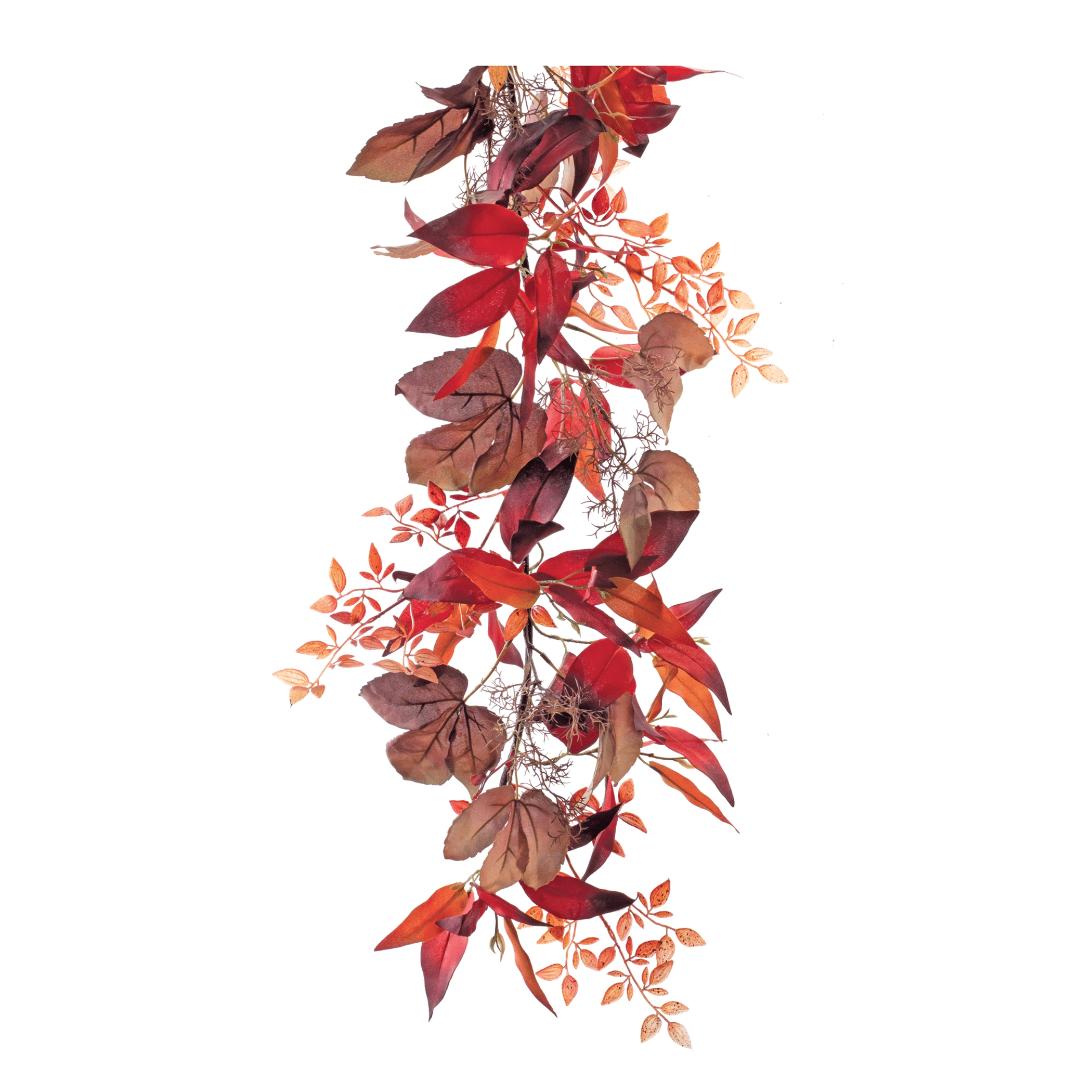 Mixed Fall Foliage Garland 6'L[ ] - Walmart.com