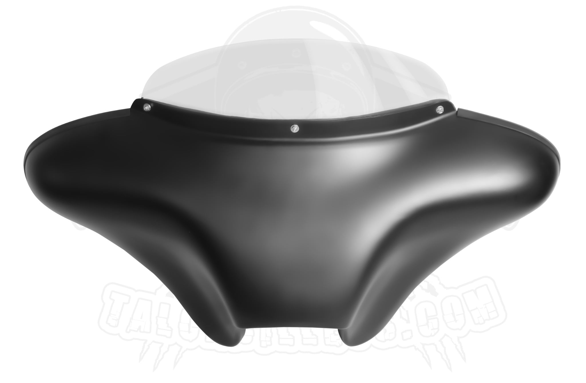 Mixed Fiberglass ABS DOUBLE DIN Batwing Fairing Windshield For RIDLEY ...
