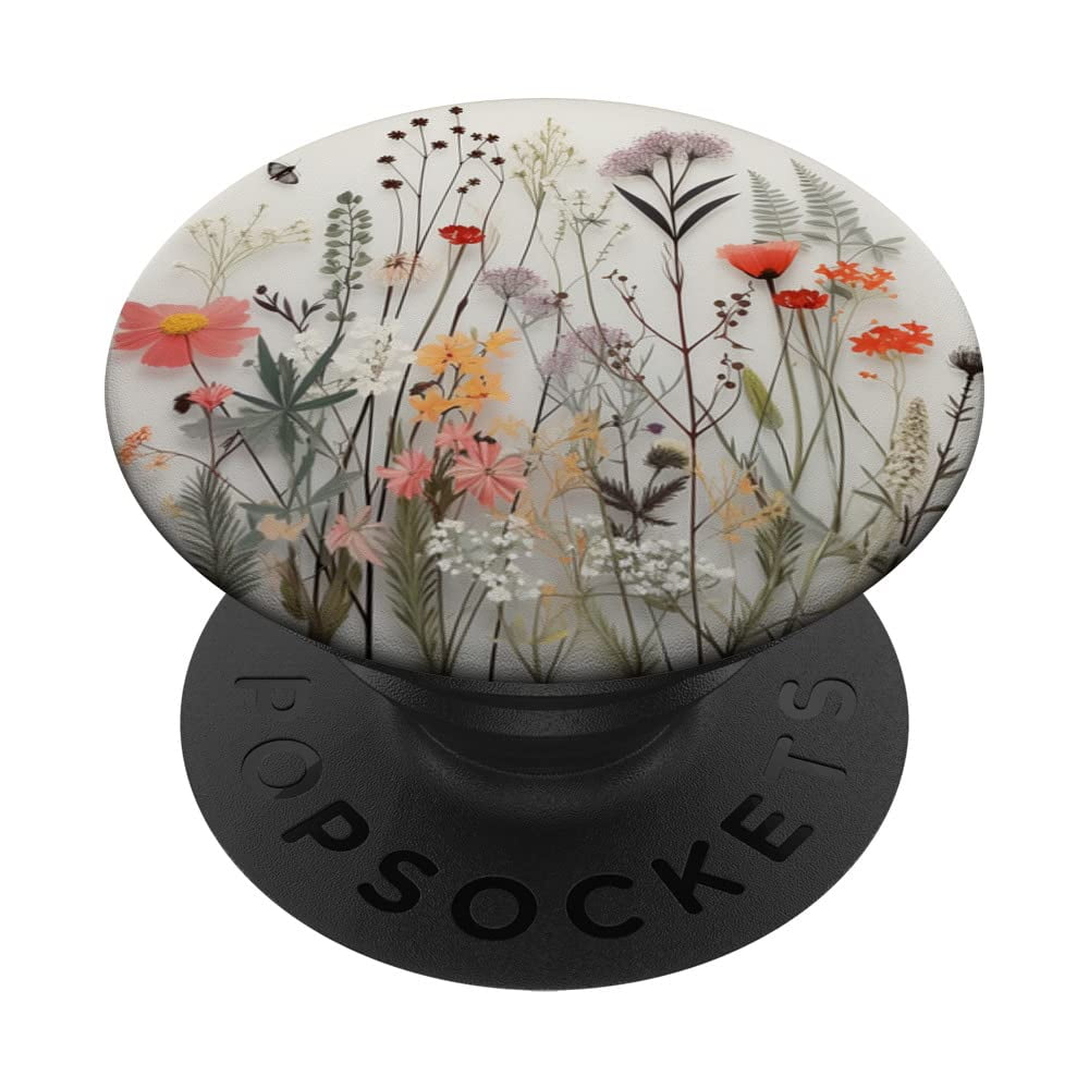 Mixed Flower Bouquet Floral Pattern PopSockets Standard PopGrip C40 ...