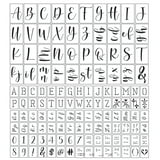 Mixed Font Alphabet Stencils by Craft Smart - Walmart.com