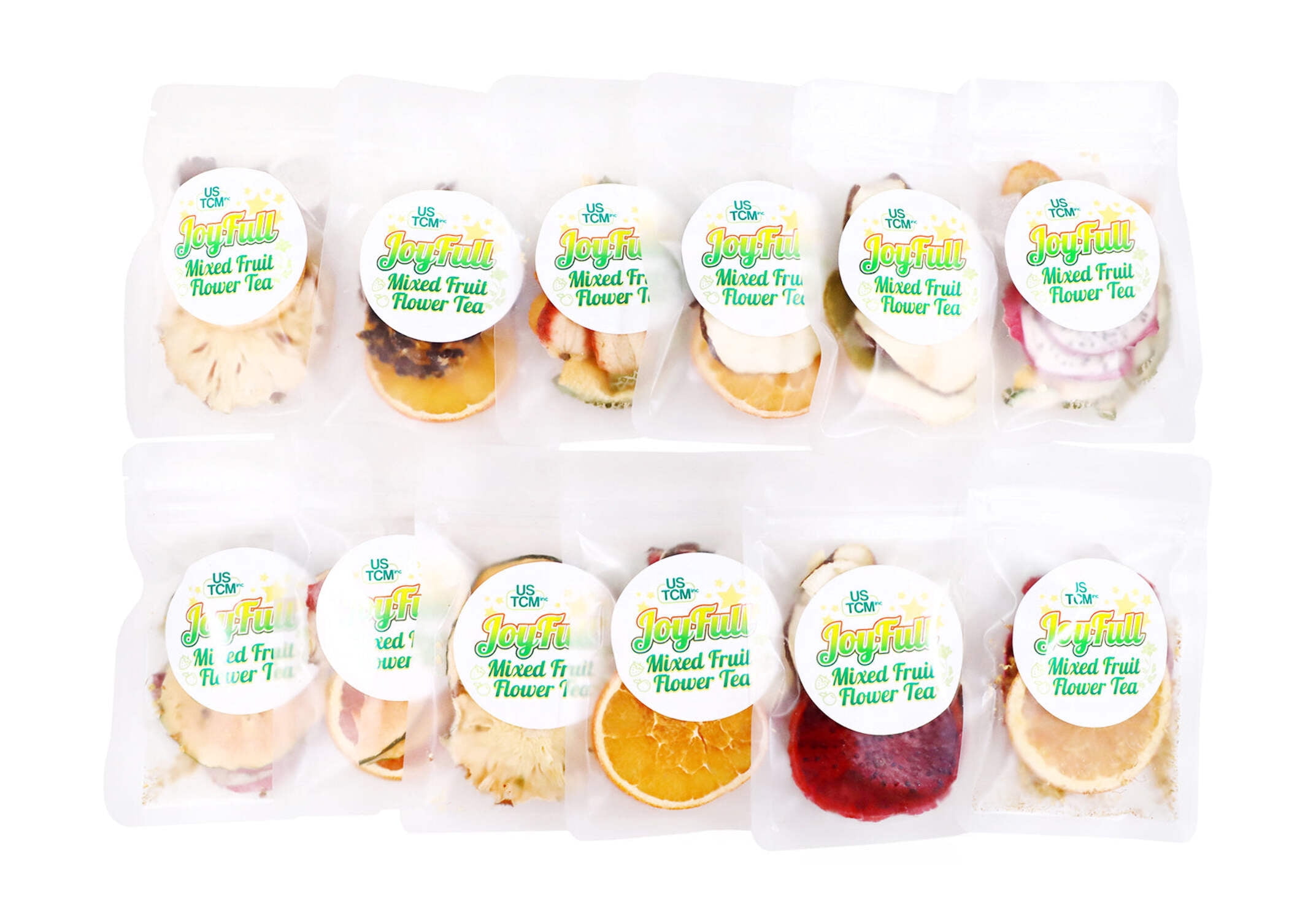 Mixed Fruit Flower Tea || 12 Flavors - 12 Packs - Walmart.com