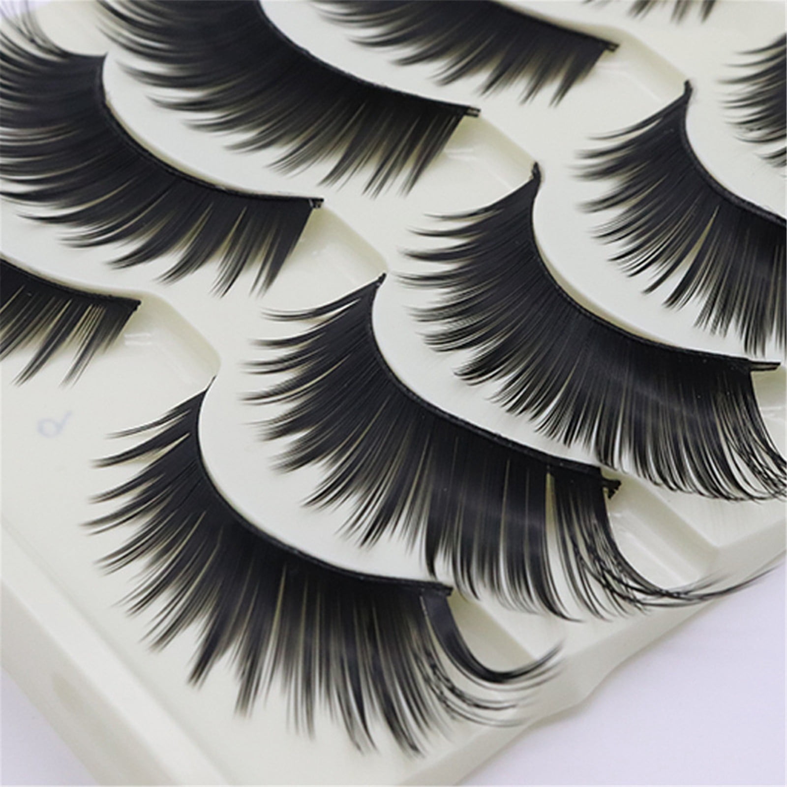 Mixed Lashes Reusable Eyelashes Thick Wispy Light Eyelash Extensions ...