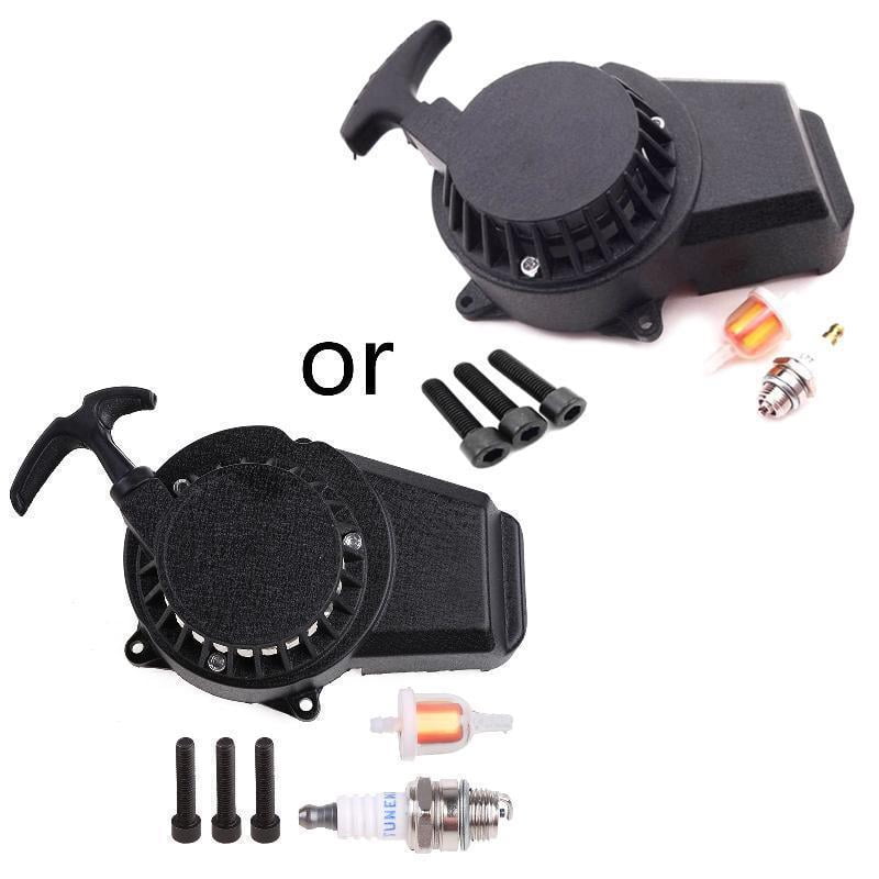 Mixed Material Pull Starter + for Spark Plug + Fuel Filter + Screw 6 ...