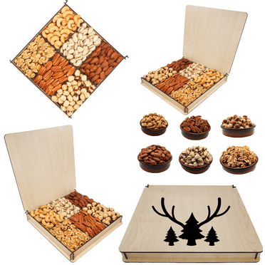 Bonnie and Pop Gourmet Nut Gift Basket | Healthy Snack Variety in ...