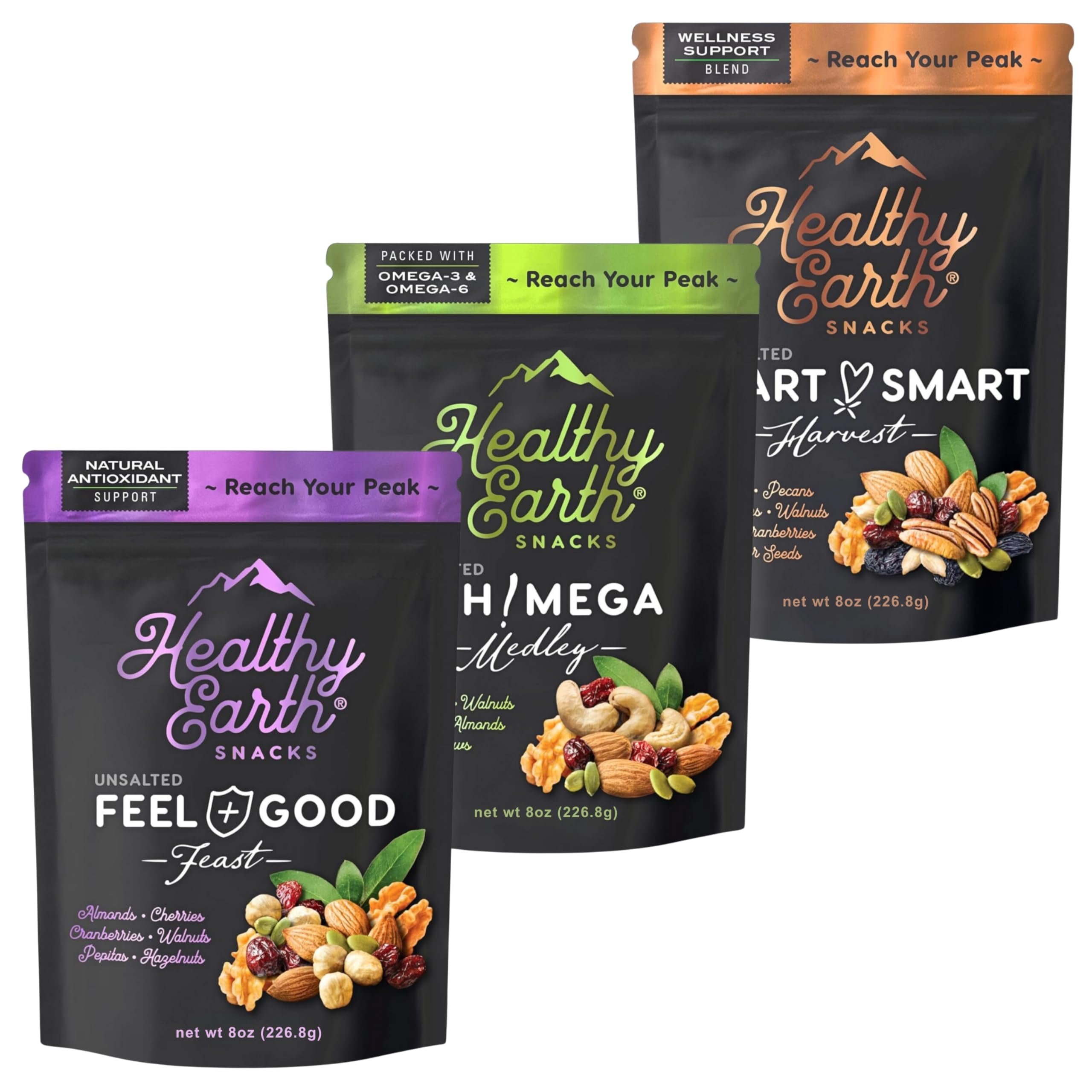 Mixed Nuts Unsalted | DPF11 Trail Mix | Trail Mix without Peanuts ...