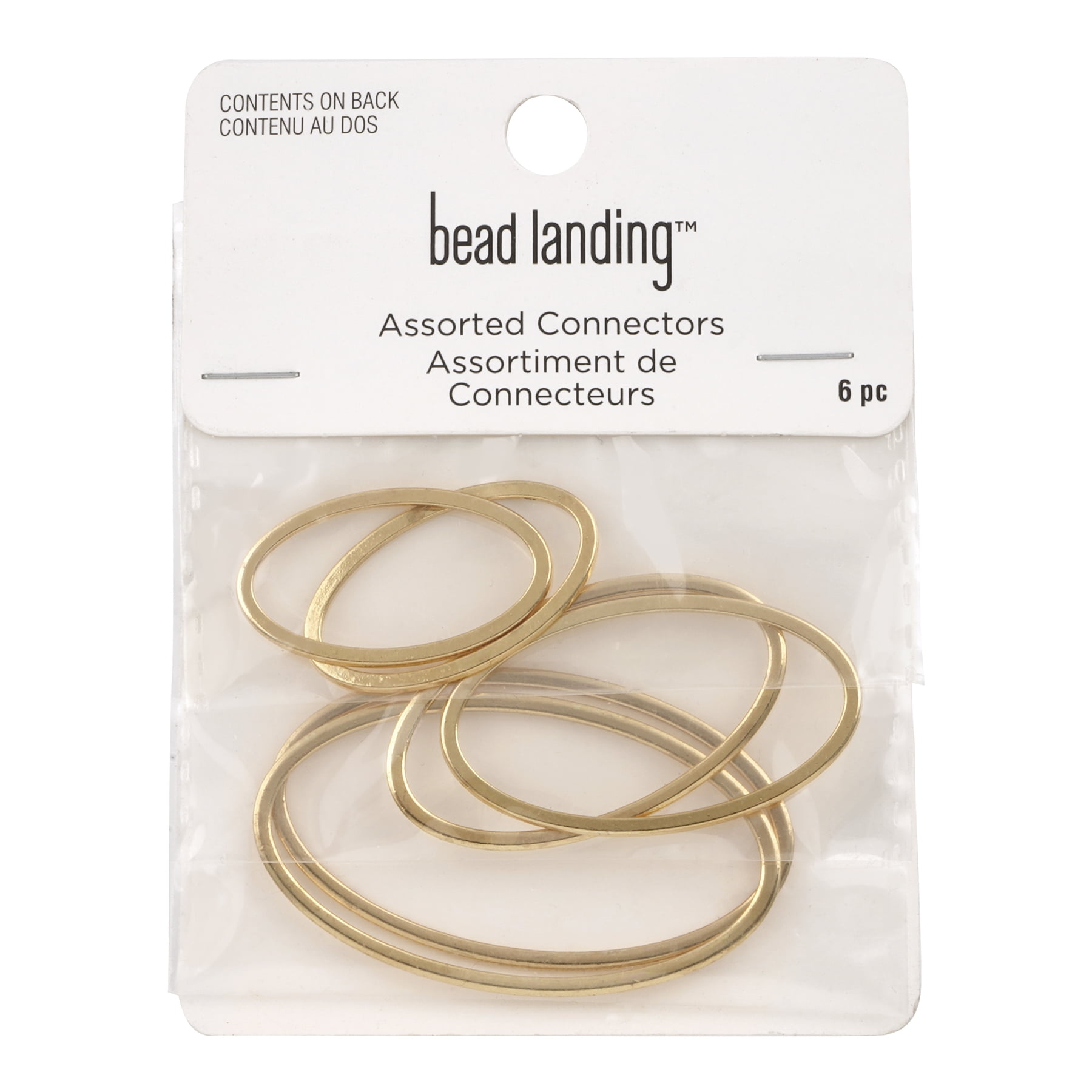 Mixed Oval Connectors by Bead Landing® 6pc - Walmart.com