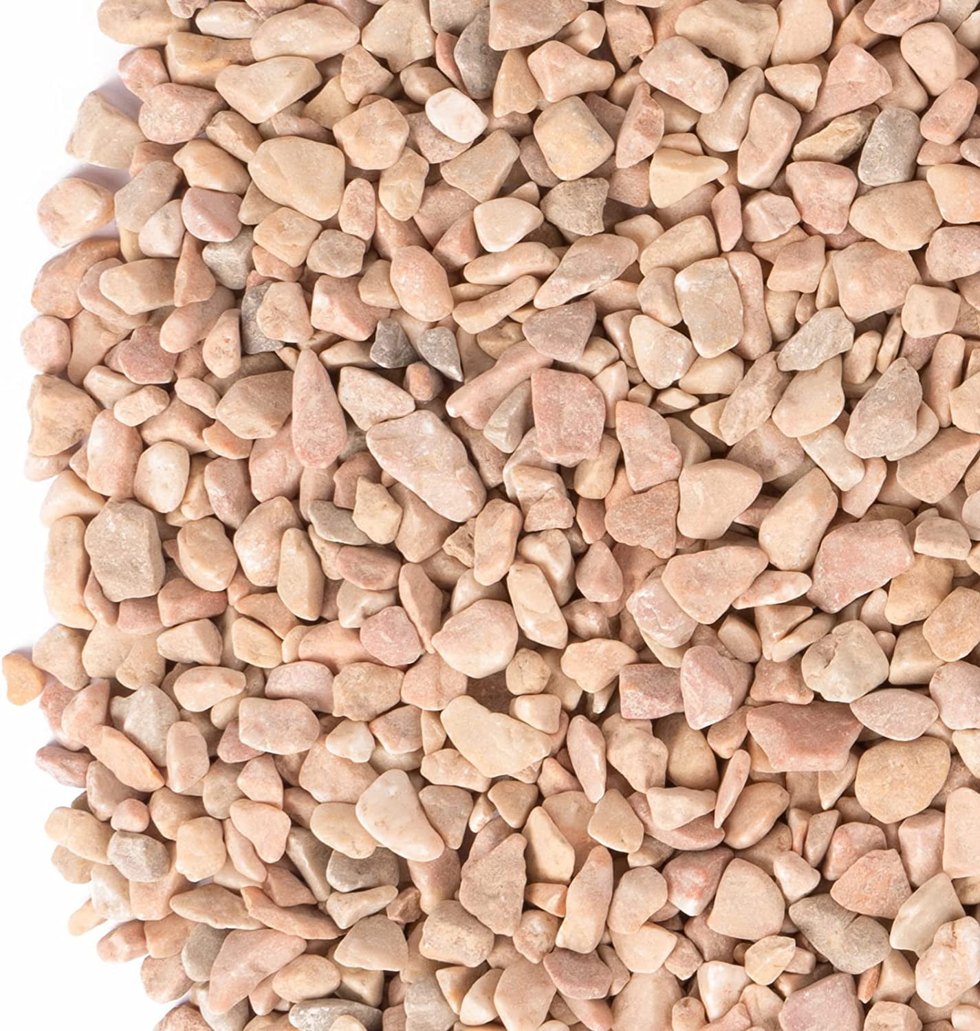 2.5 lbs Mixed Pink Pebbles for Indoor Plants & Aquarium, 3/8 Inch ...