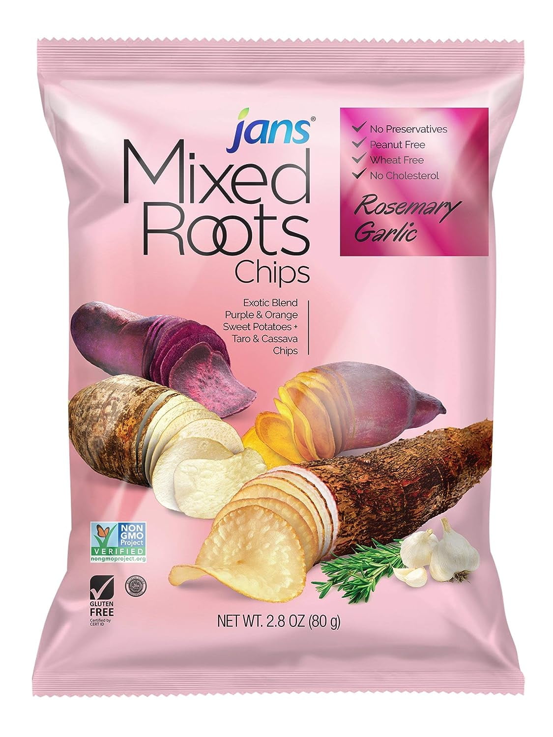Jans Mixed Roots Chips-Rosemary - Walmart.com