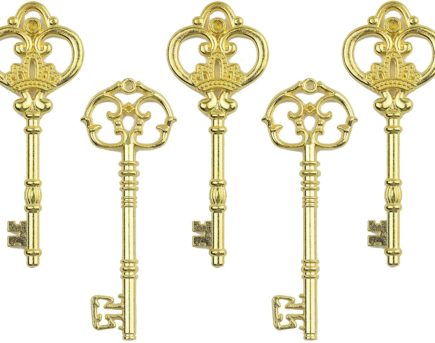 Mixed Set of 20 Extra Large Skeleton Keys in Antique Bronze - Set of 20 ...