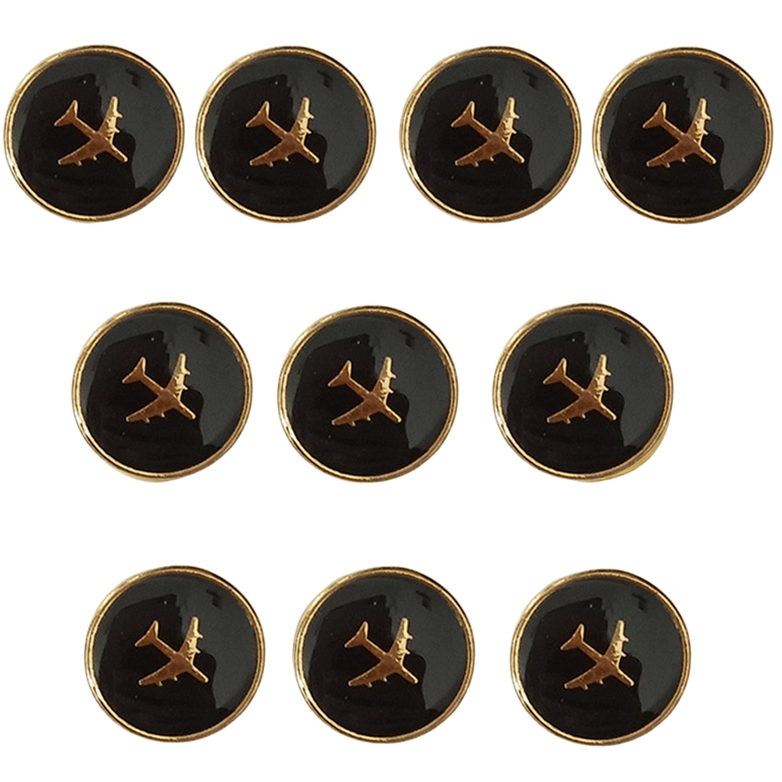 Mixed Sewing Buttons Easy Install Uniform Buttons Durability Uniform ...