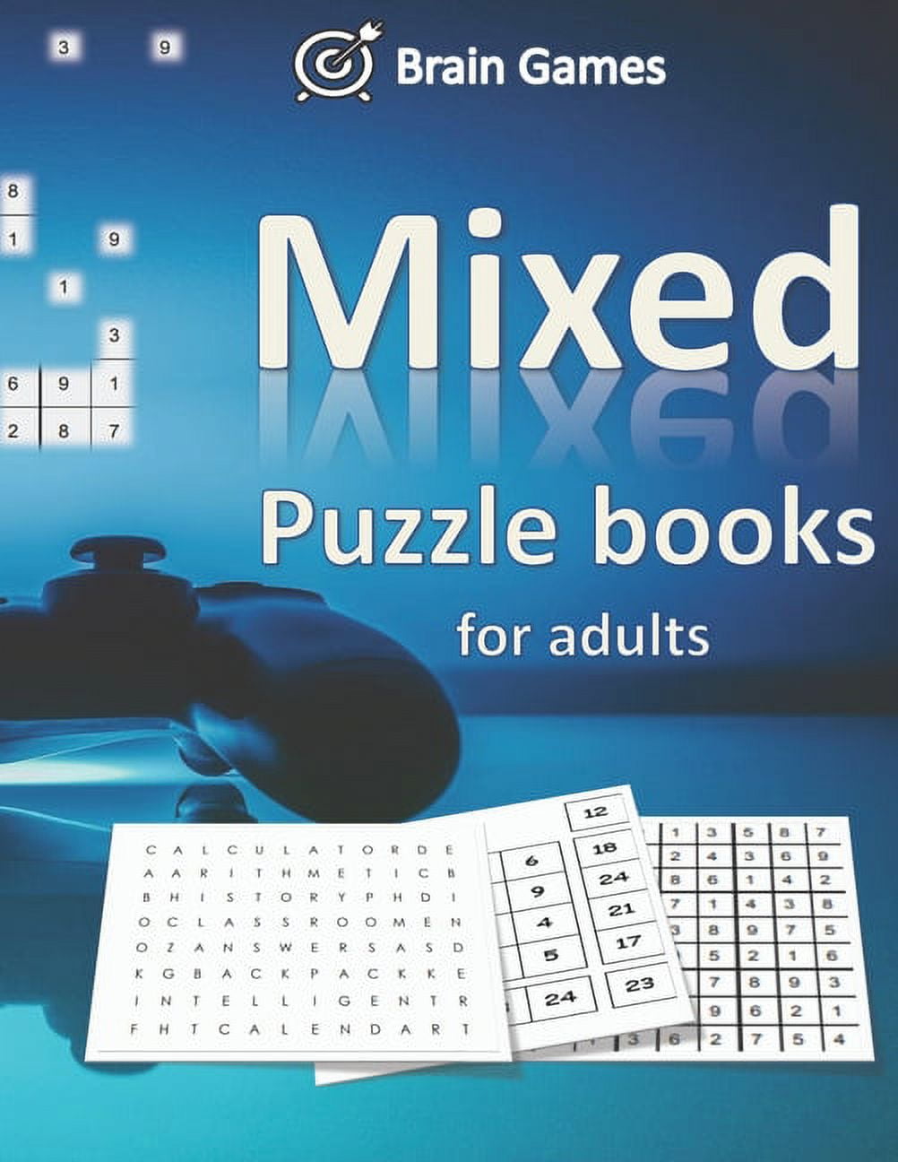 Mixed puzzle books for adults: Brain Games for Every Day, (Paperback) - Walmart.com