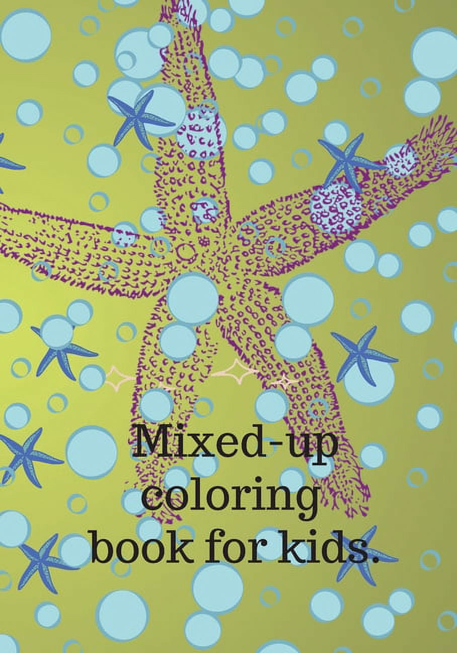 Mixed up coloring book (Paperback) - Walmart.com