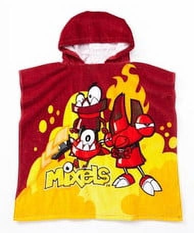 Mixels Infernites Hooded Poncho Bath Towel - Walmart.com