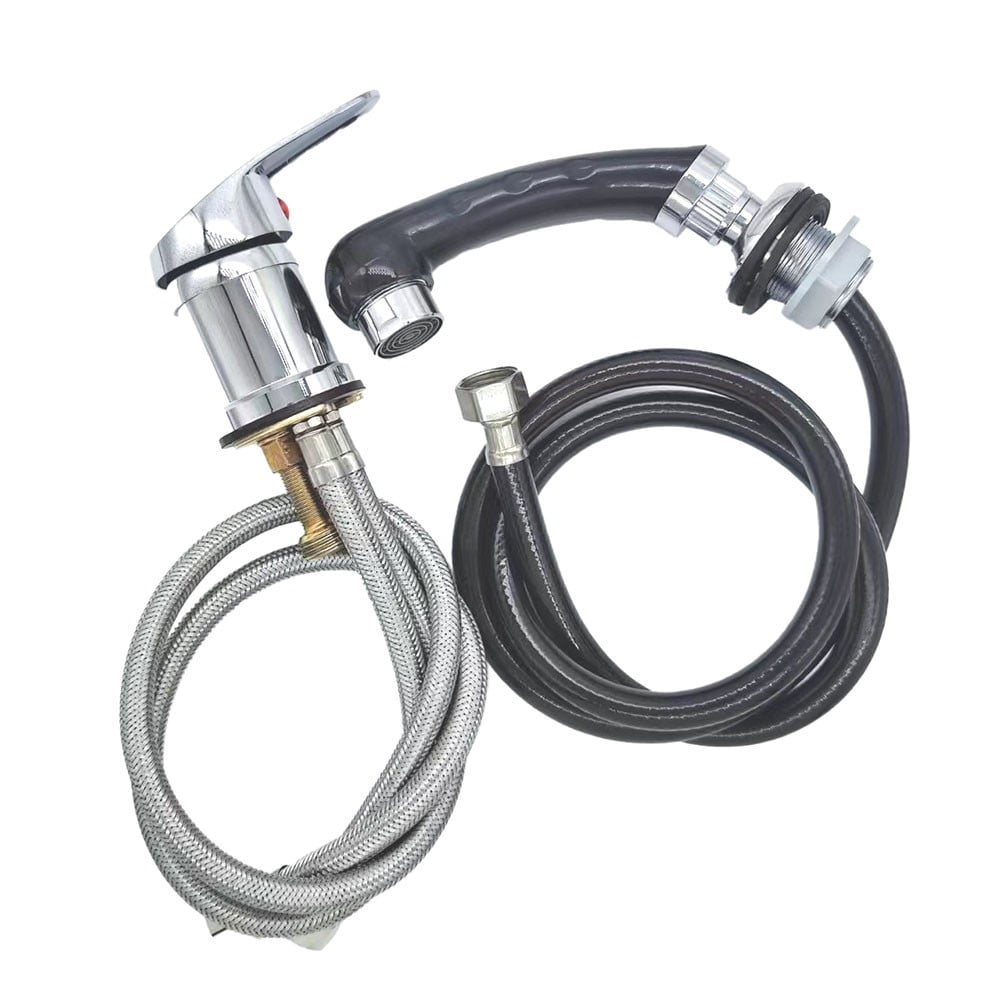 Mixer Faucet Sink Shower with Hose Hairdresser Faucet for ChairWater ...