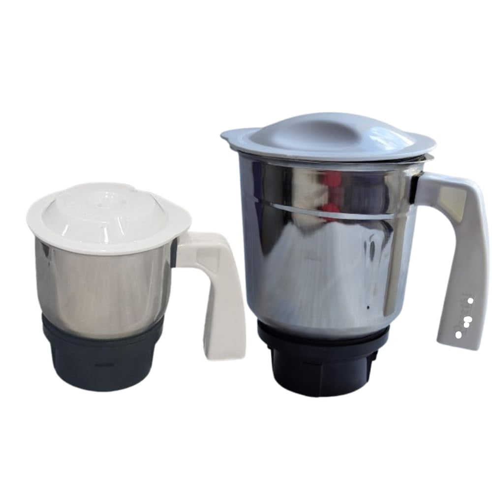 Mixer Grinder Jars small and medium 400 ml 1000 ml Jars its a Stainless ...