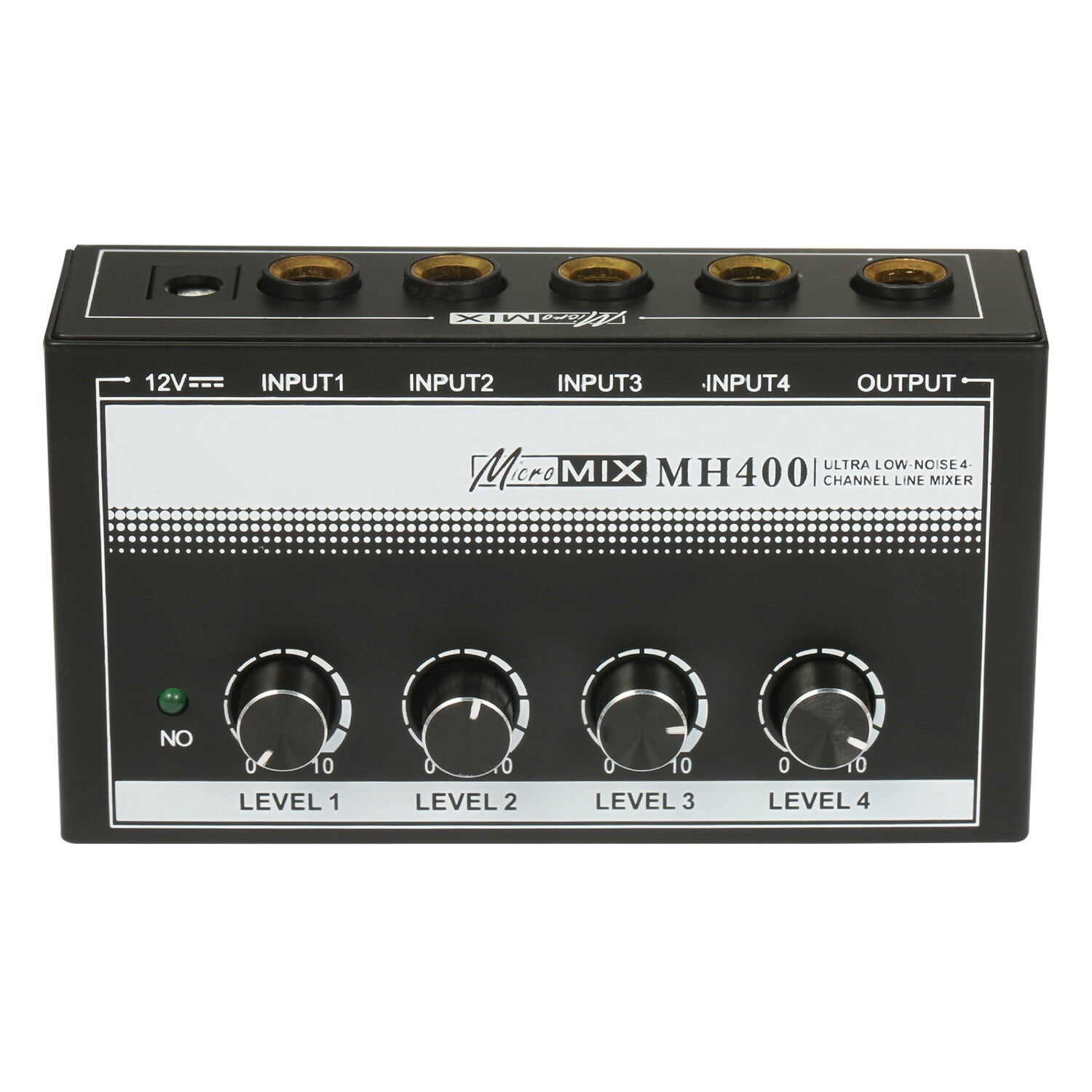 Mixer,Line Audio With Low-noise 4-channel Line Mh400 Low-noise 4 ...