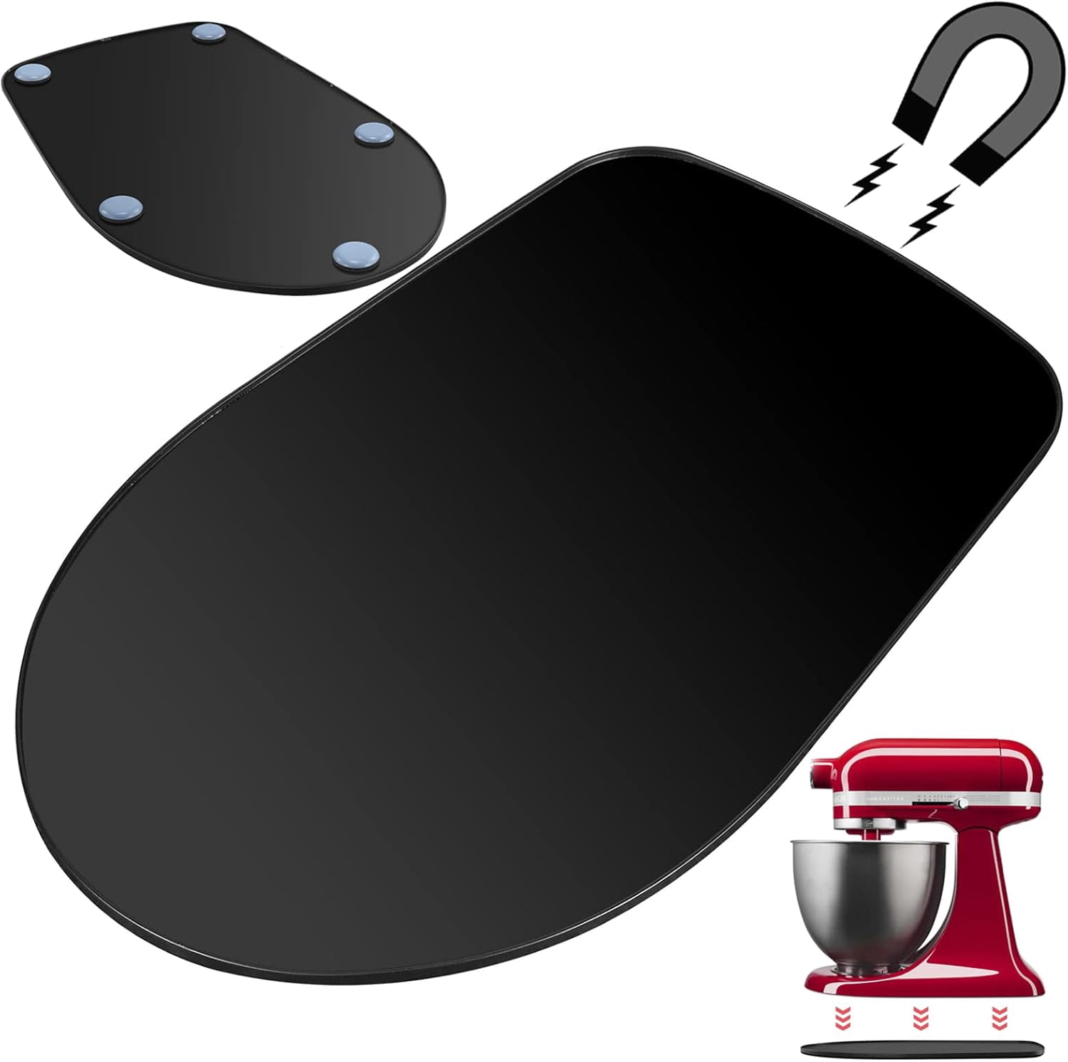 Mixer Slider Mat for Stand Mixer - Appliance Sliding Tray Countertop ...