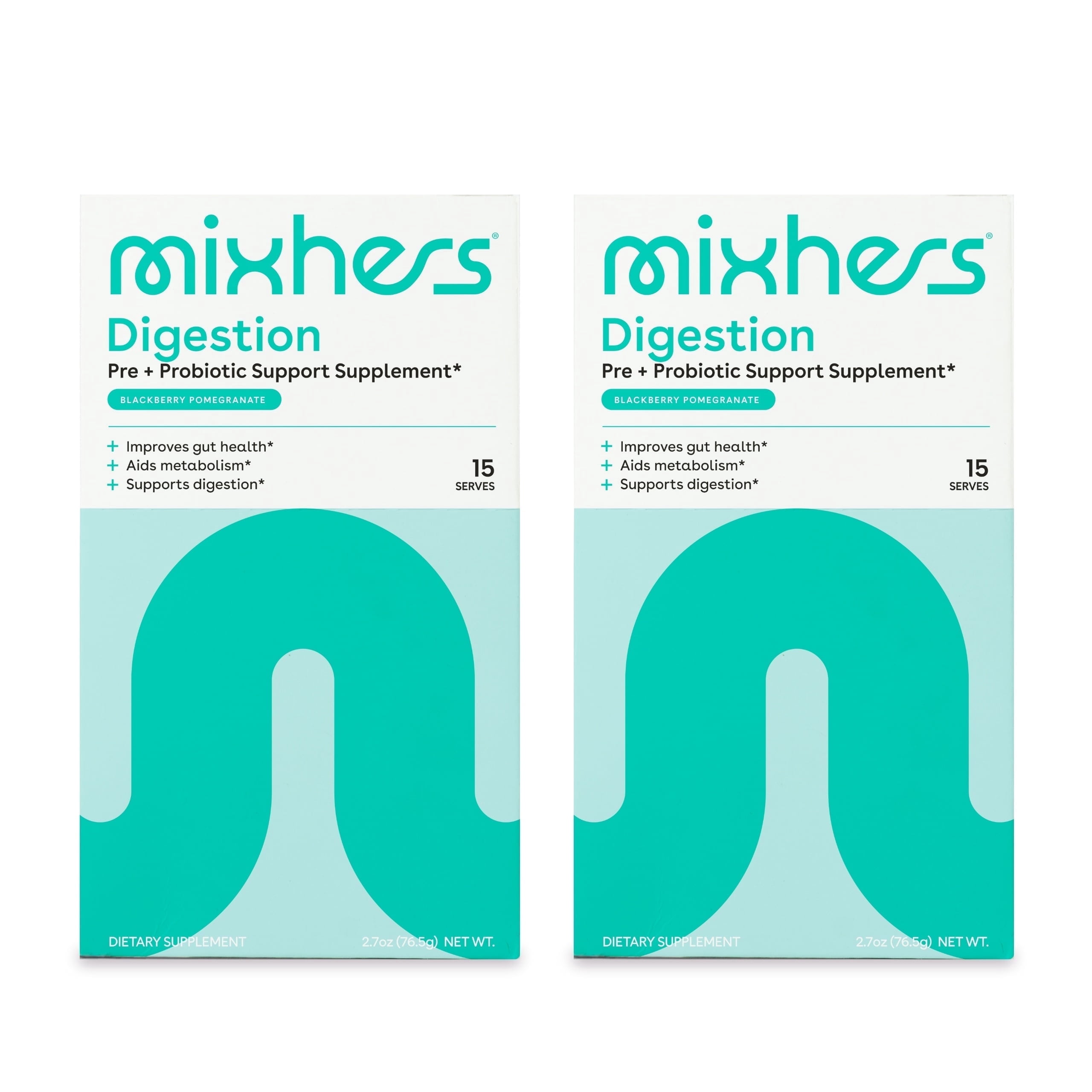 Mixhers Digestion - Gut Health Supplement - Prebiotics & Postbiotics ...