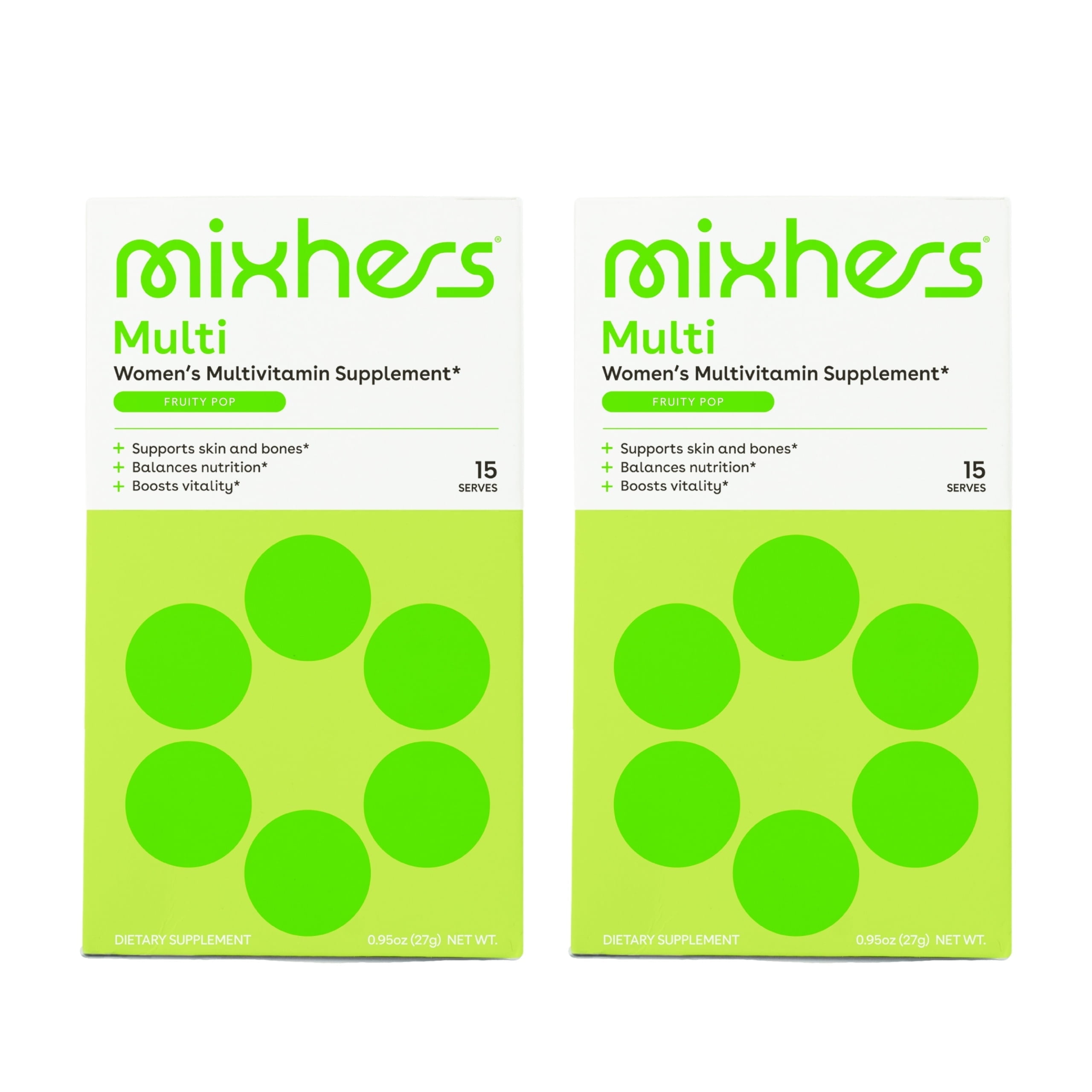 Mixhers Multi - Women's Multivitamin Drink Mix - Nutrition for Women ...