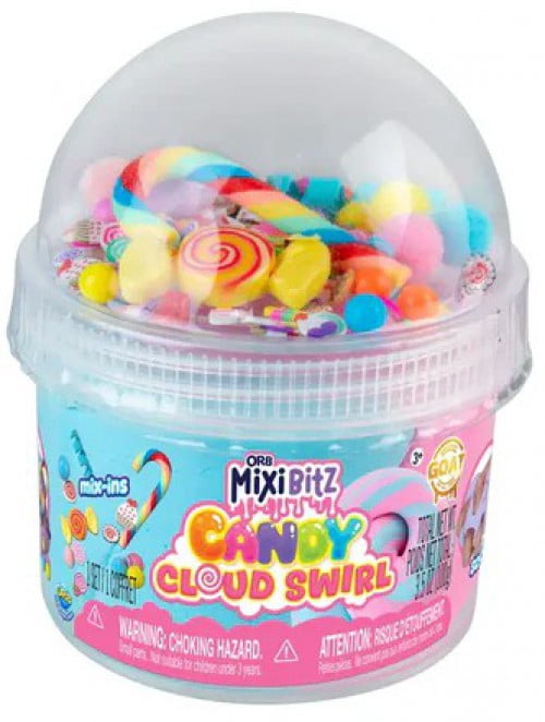 Mixi Bitz GOAT Candy Cloud Swirl Slime - Walmart.com