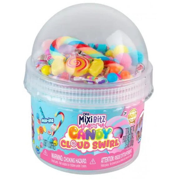 Mixi Bitz GOAT Candy Cloud Swirl Slime - Walmart.com