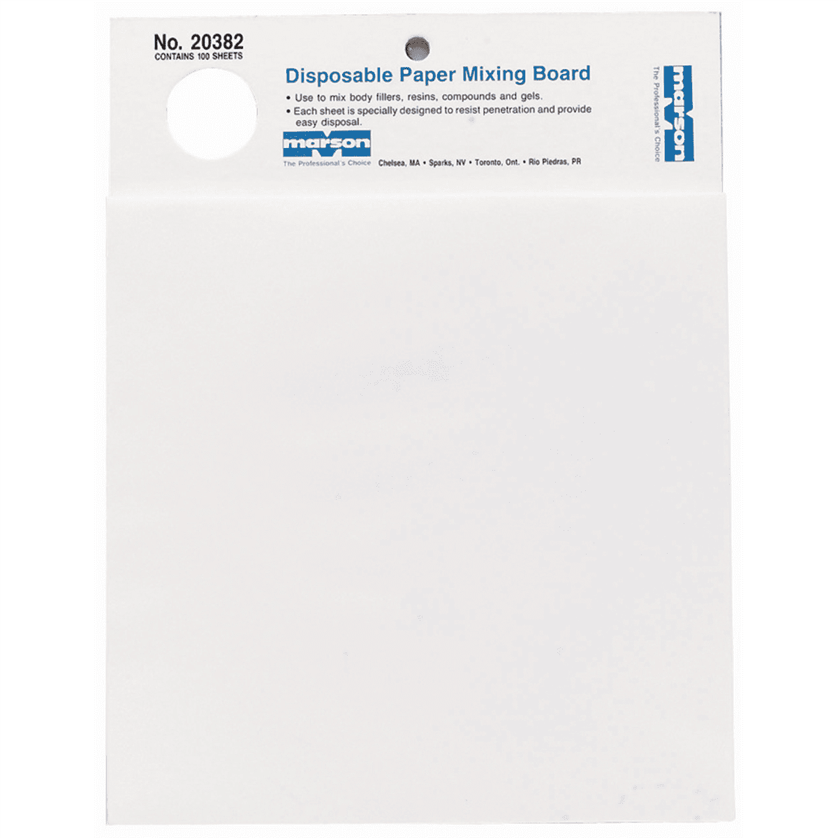 Mixing Board 100 10In X 13In Sheets - Walmart.com