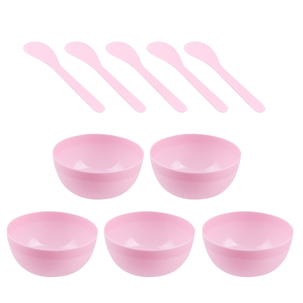 10pcs Crystal Mud Mixing Bowls Multi Use Plastic Bowls DIY Supplies for ...