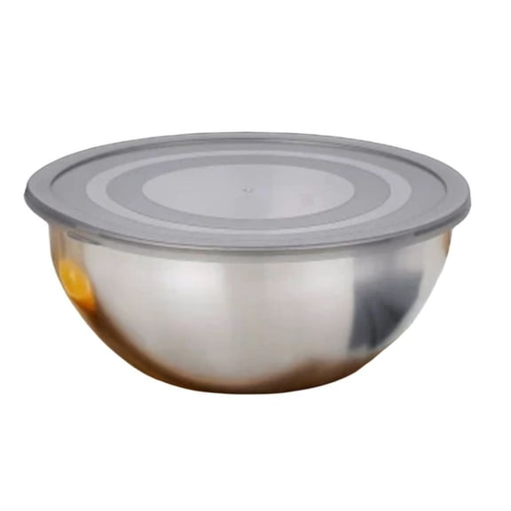 Mixing Bowl, Extra Large Kitchen Prep Bowl Deep Capacity Stable Flat ...