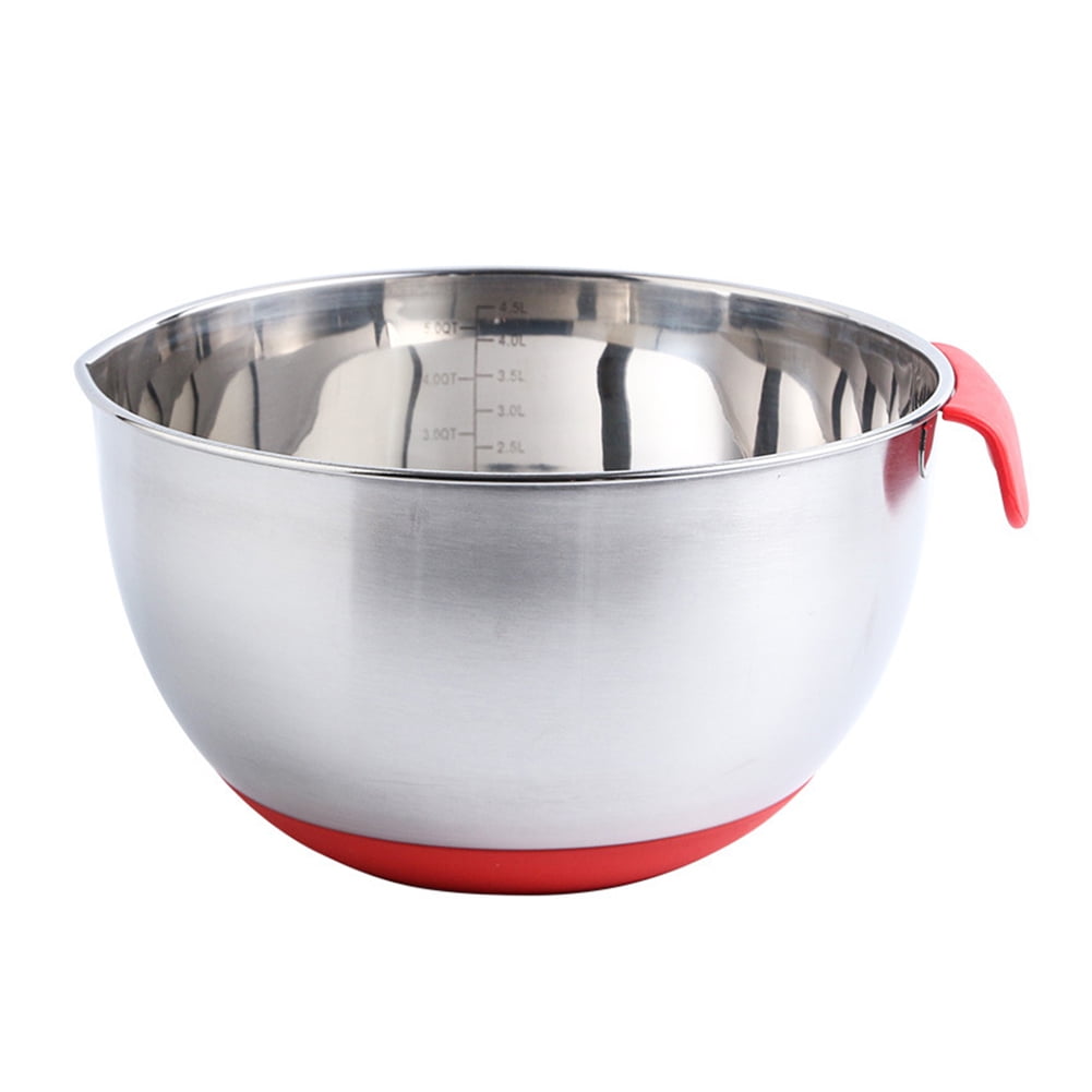 Mixing Bowls with Airtight Lids,Stainless Steel Metal Bowls Chef, Non ...