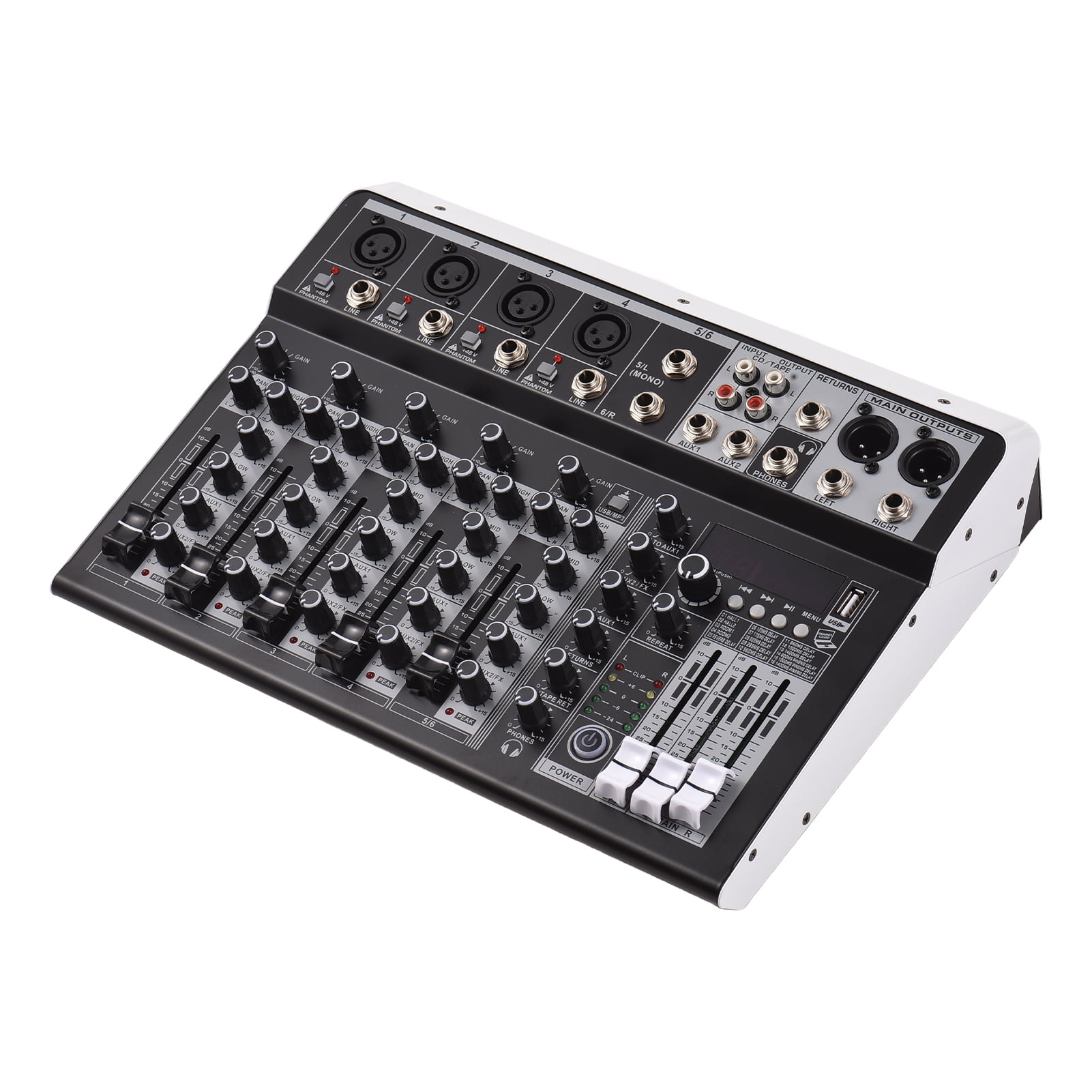 Mixing Console,Console Studio 16 Bt 6-channel Console Bt Console ...
