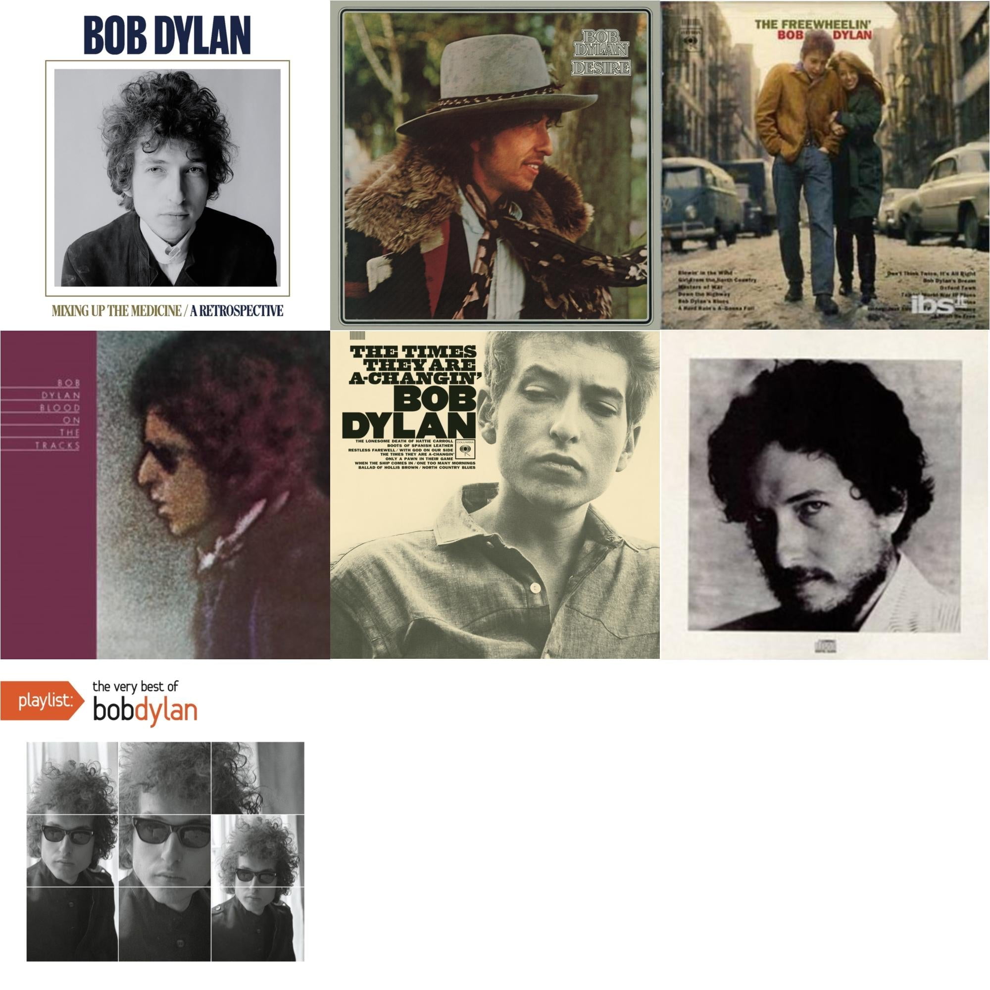 Mixing Up The Medicine & Desire & Freewheelin Bob Dylan & Blood On The Tracks & Times They Are A ...