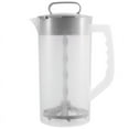 Mixing Pitcher for Drinks,2 Quart/64oz Plastic Water Pitcher with Lid ...