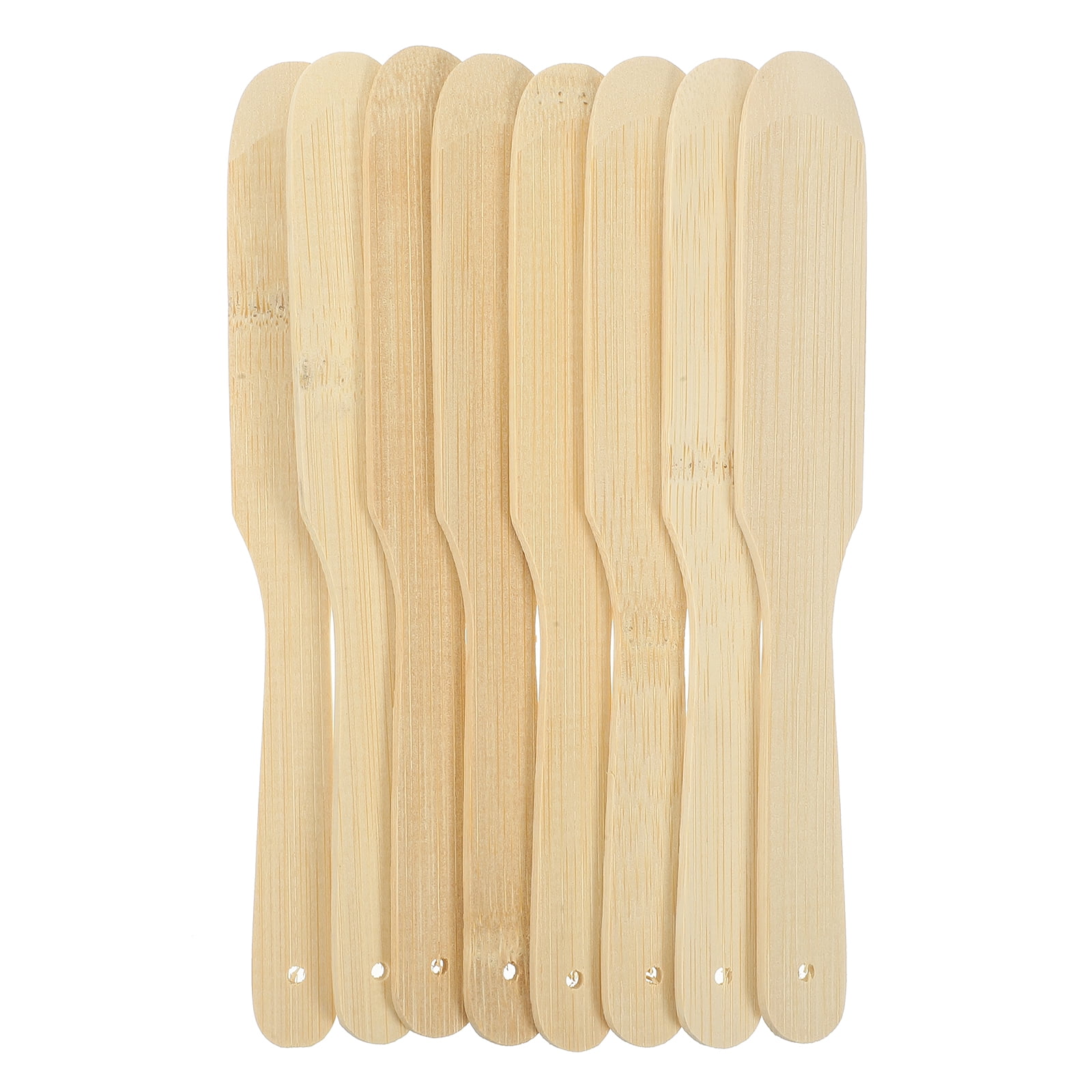 Mixing Spoon Bamboo Spoons Kitchen Caninets Wonton Making Tools ...