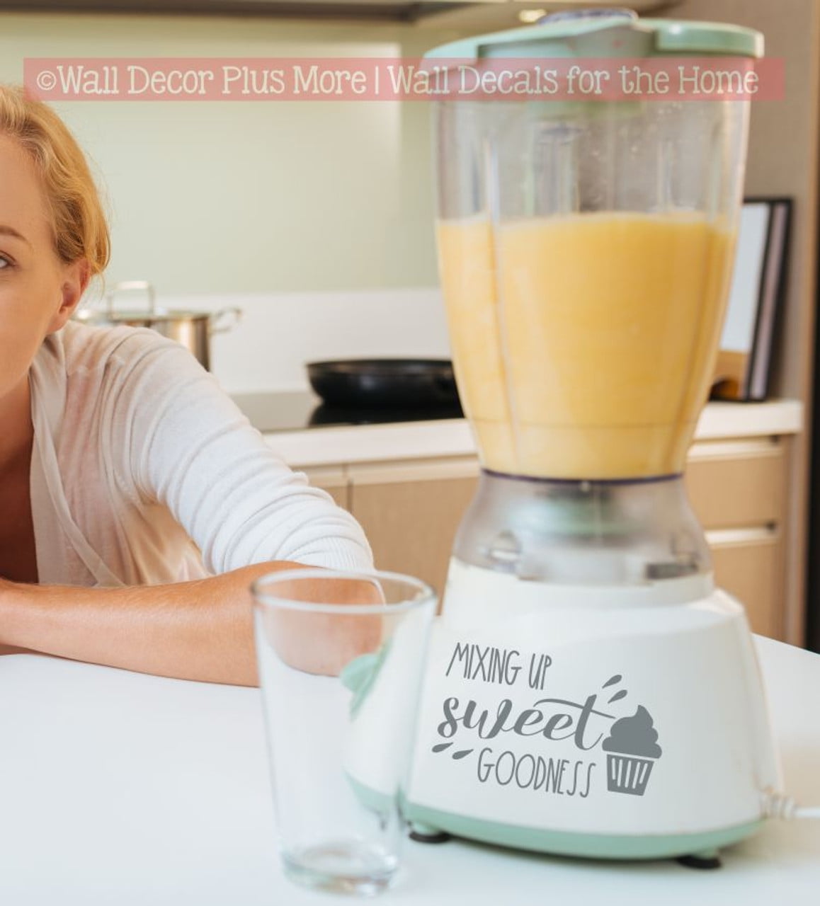 Mixing Up Sweet Goodness Stand Mixer Decoration Decals - Kitchen ...