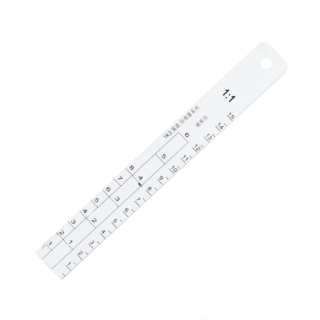 Mixing Tool Standard Car Paint Ruler for Measuring Car Body Paint ...