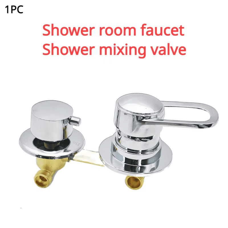 Mixing Valve Shower Valve Hot Cold Water Mixer Valve Shower Tub Shower ...