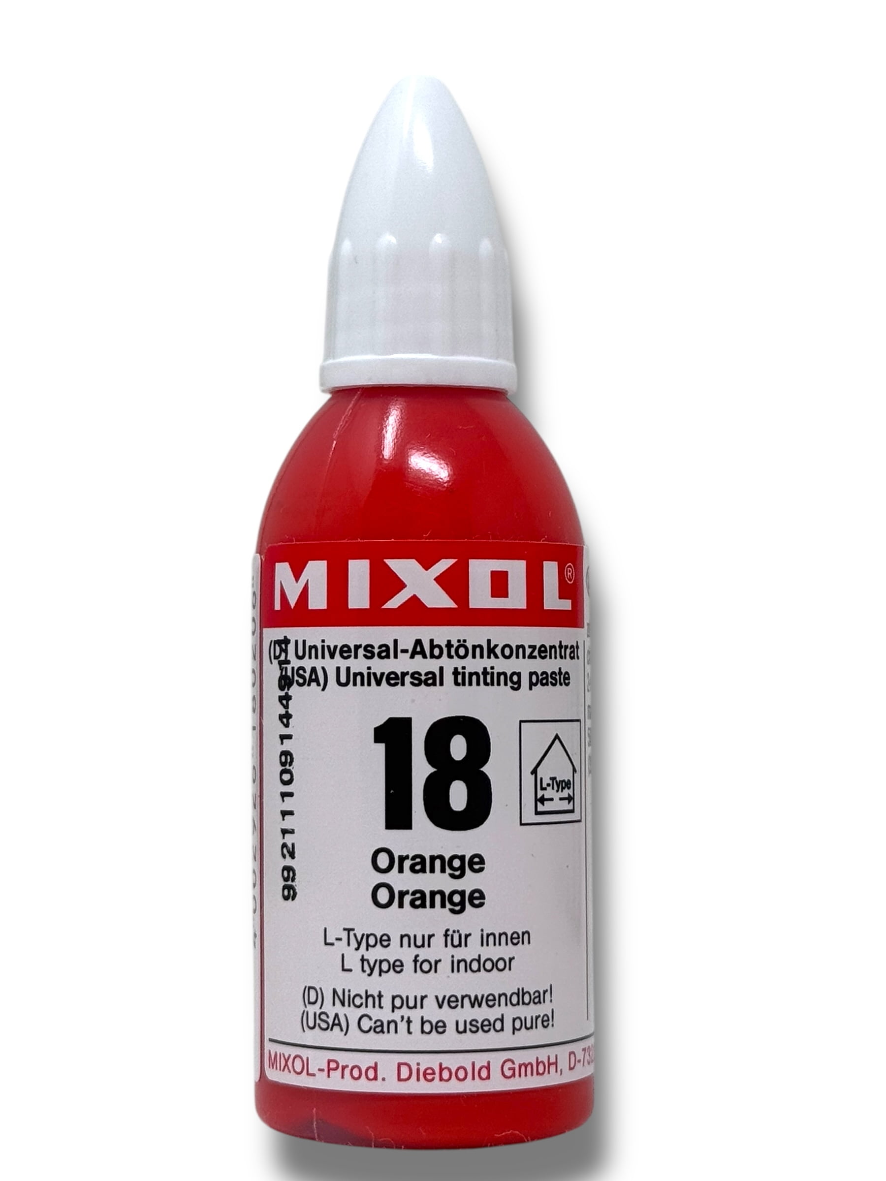 Mixol - A Multipurpose Tinted Base & Universal Colorant ( Orange 20ml ...