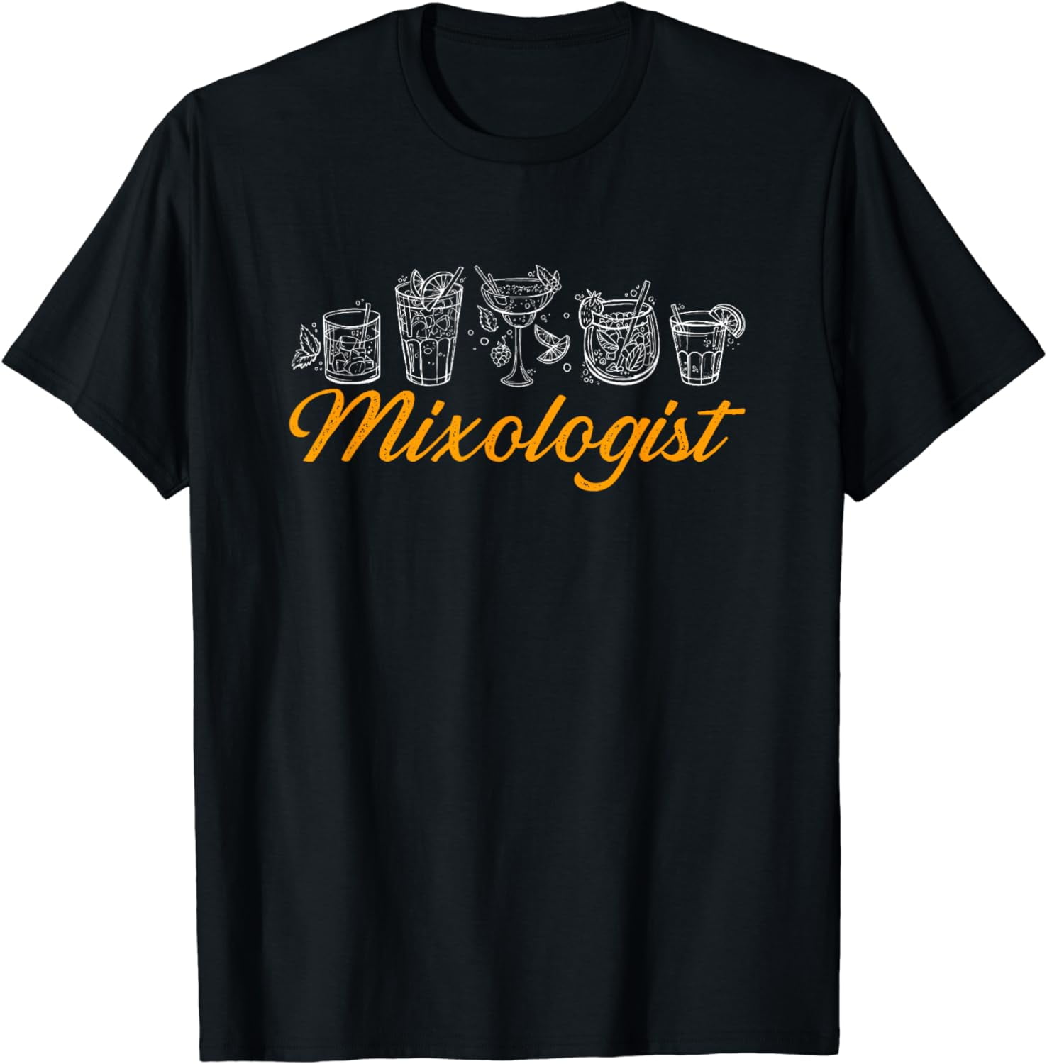 Mixologist Cocktails Barkeeper Intoxicologist T-Shirt - Walmart.com