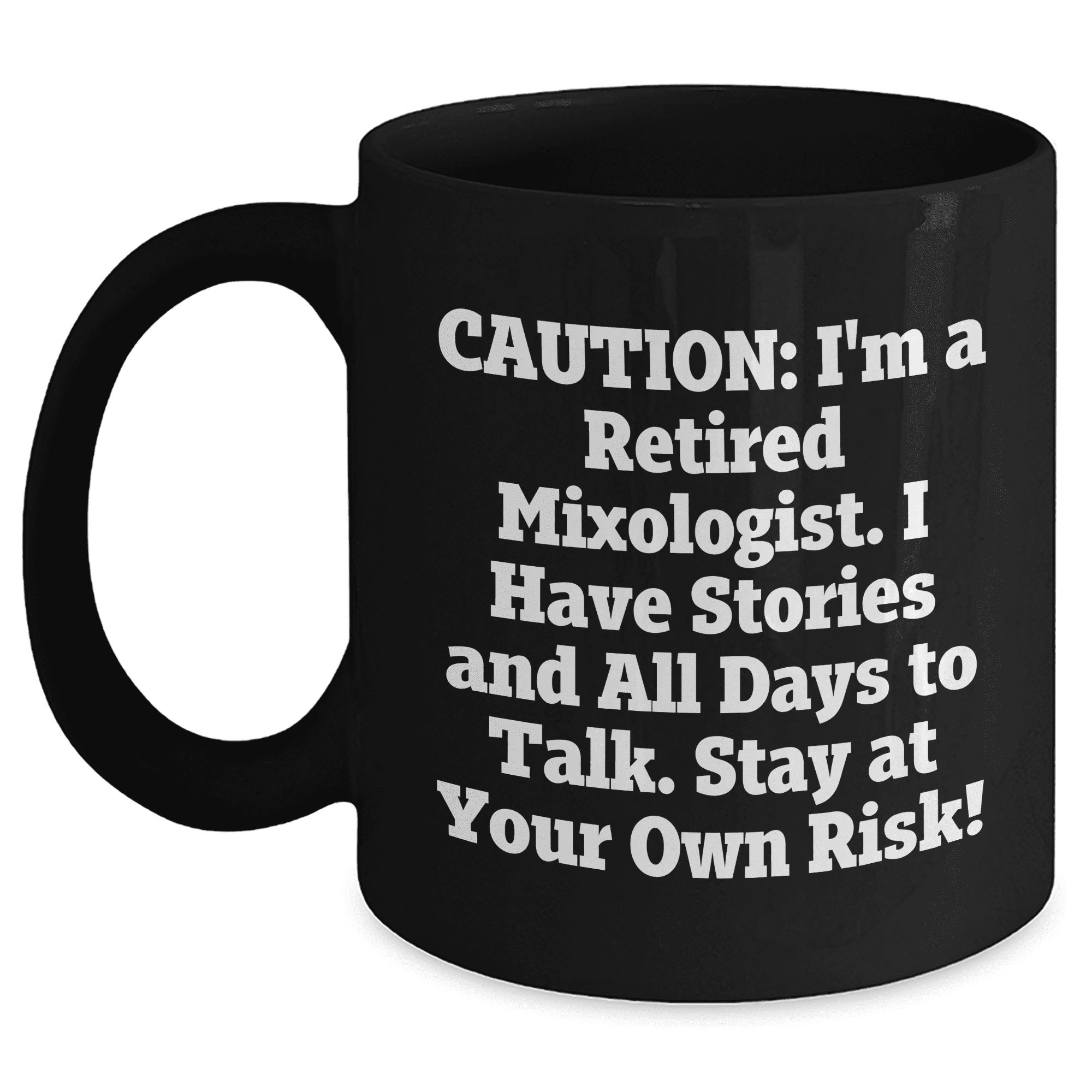 Mixologist's Warning: Coffee Mug for Graduation Gifts from Friends ...