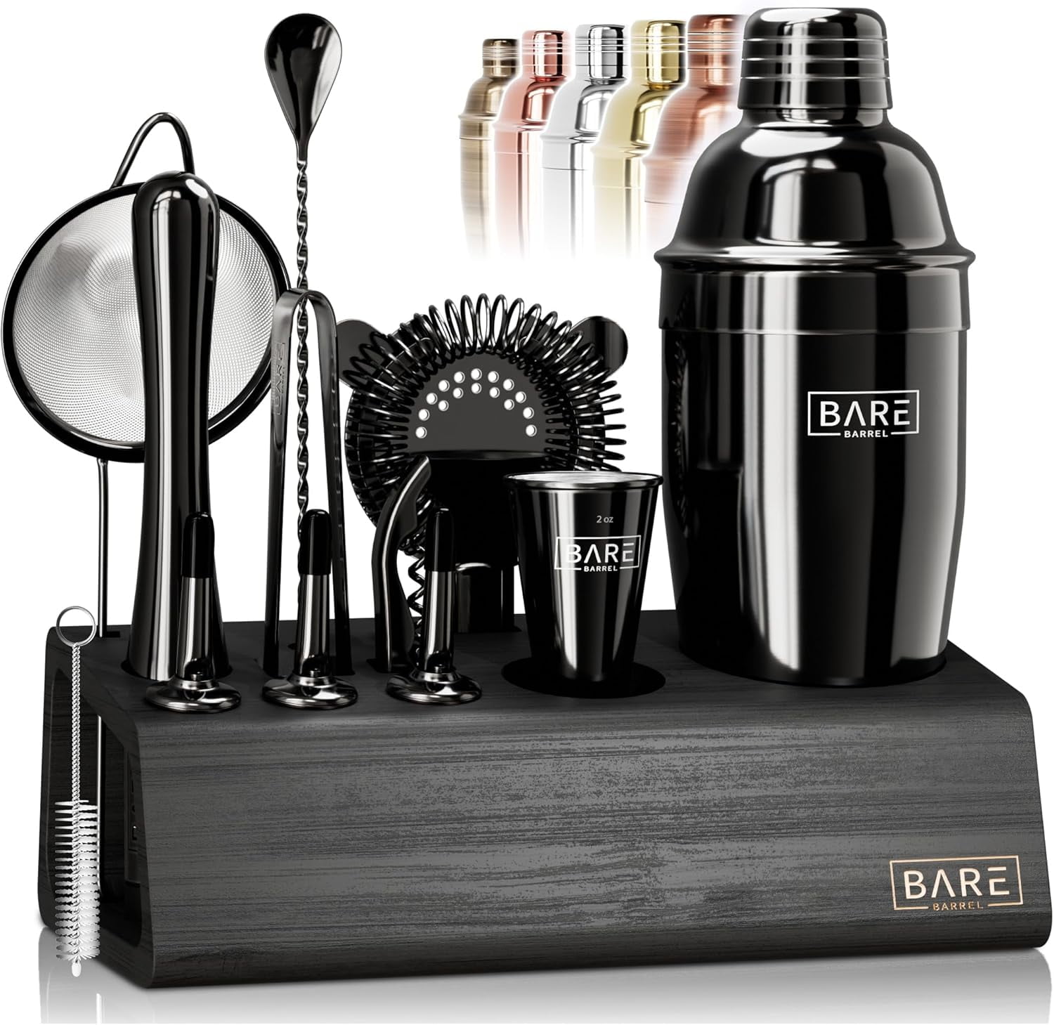 ® Mixology Bartender Kit Bar Set | 14-Piece Cocktail Shaker Set ...