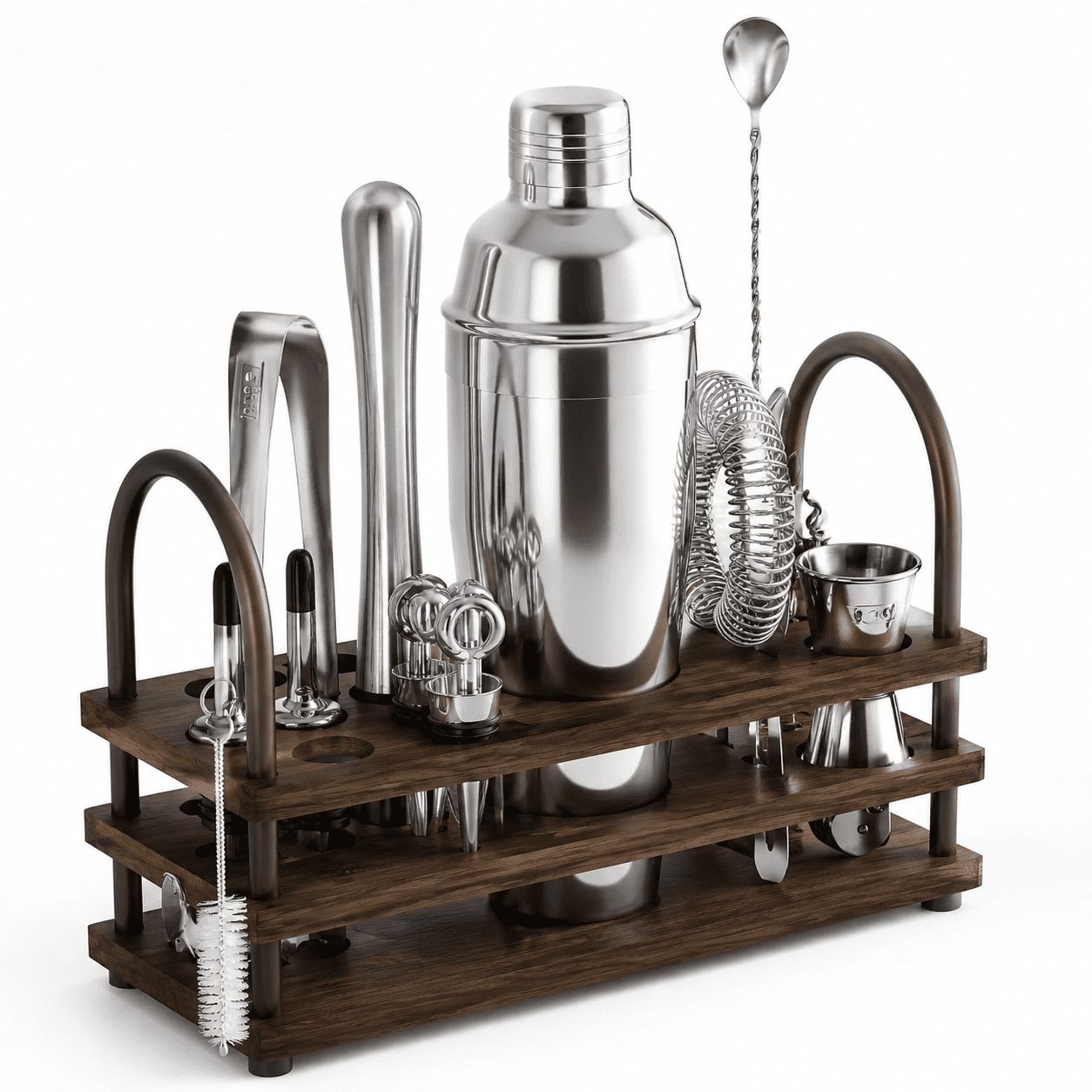 Mixology Bartender Kit Bar Set | 14-piece Cocktail Shaker Martini ...