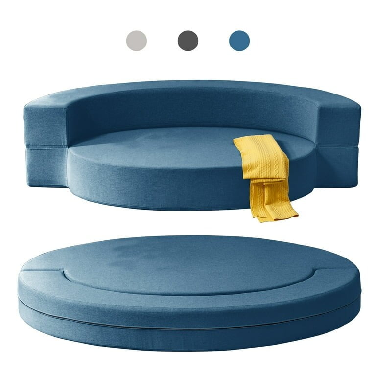 Mixoy Folding Sofa Bed,Futon Sleeper Chair Couch,Fold Down Couch - 76in ...