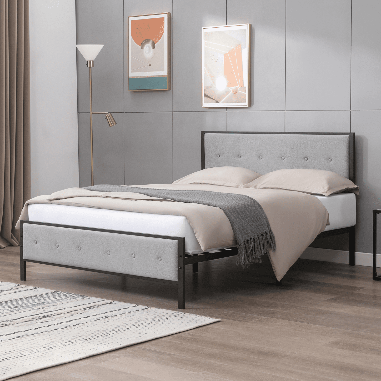 Modern cal king bed frame store