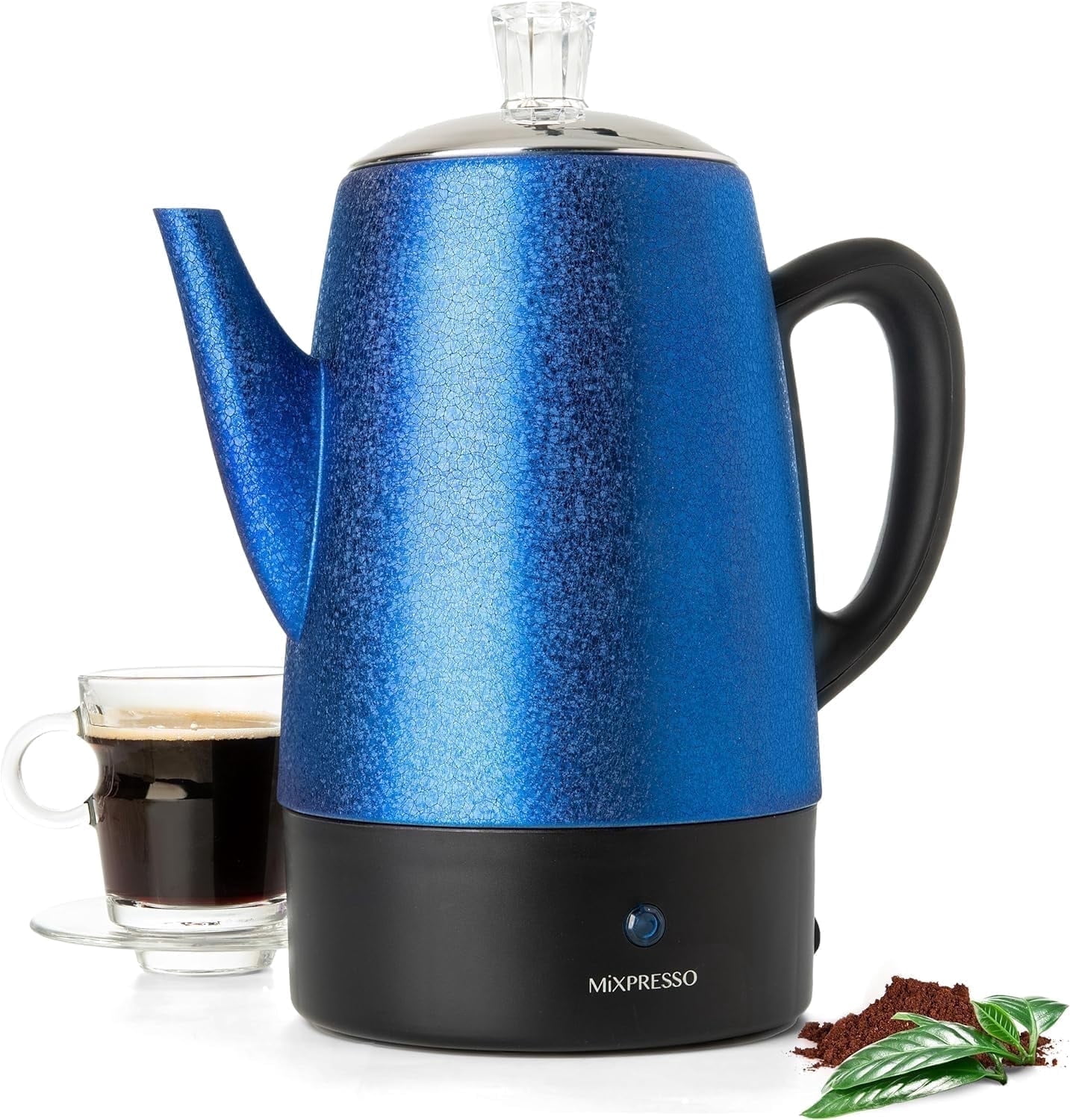 Free Shipping! Mixpresso Electric Percolator Coffee Pot 10 Cup ...