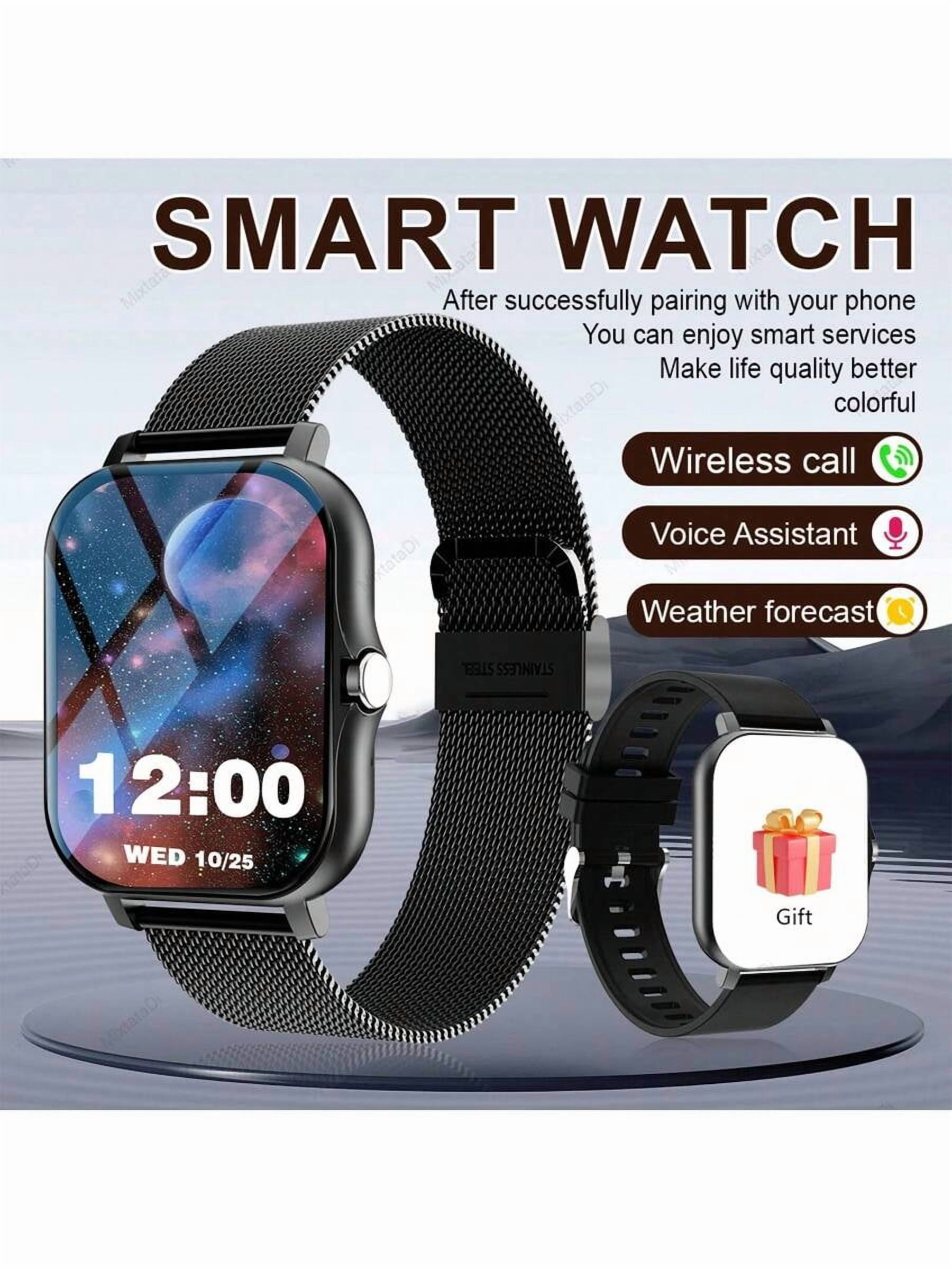 MixtataDi Smart Watch,Multifunctional Sports Smartwatch, Wireless Calls ...